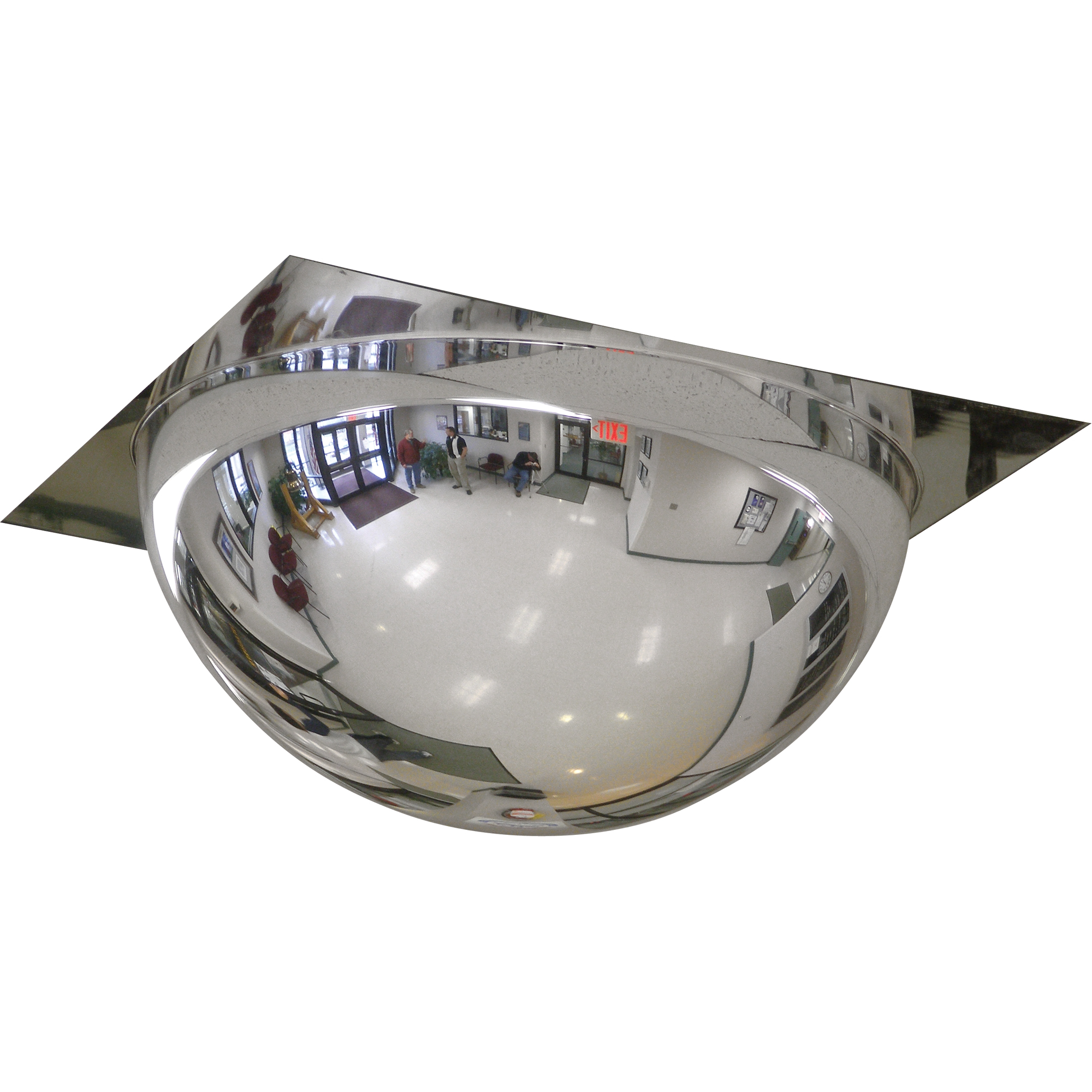 ZENITH SAFETY PRODUCTS Drop-In Ceiling Panel Dome, Full Dome, Open Top ...