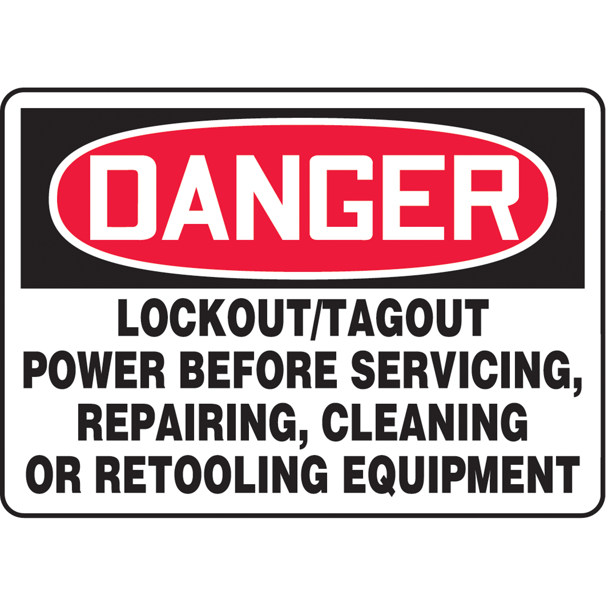 ACCUFORM SIGNS "Lock Out/Tag Out" Sign SAT928 (MLKT279VP) | Shop ...
