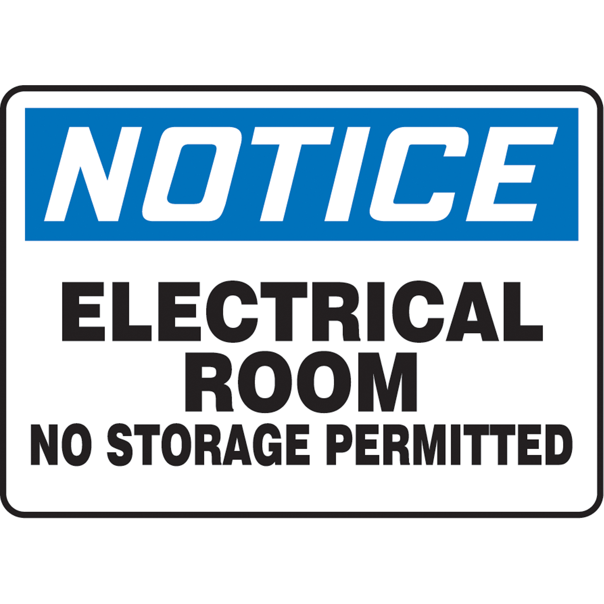 ACCUFORM SIGNS Safety Signs and Identification - Electrical SAT994 ...