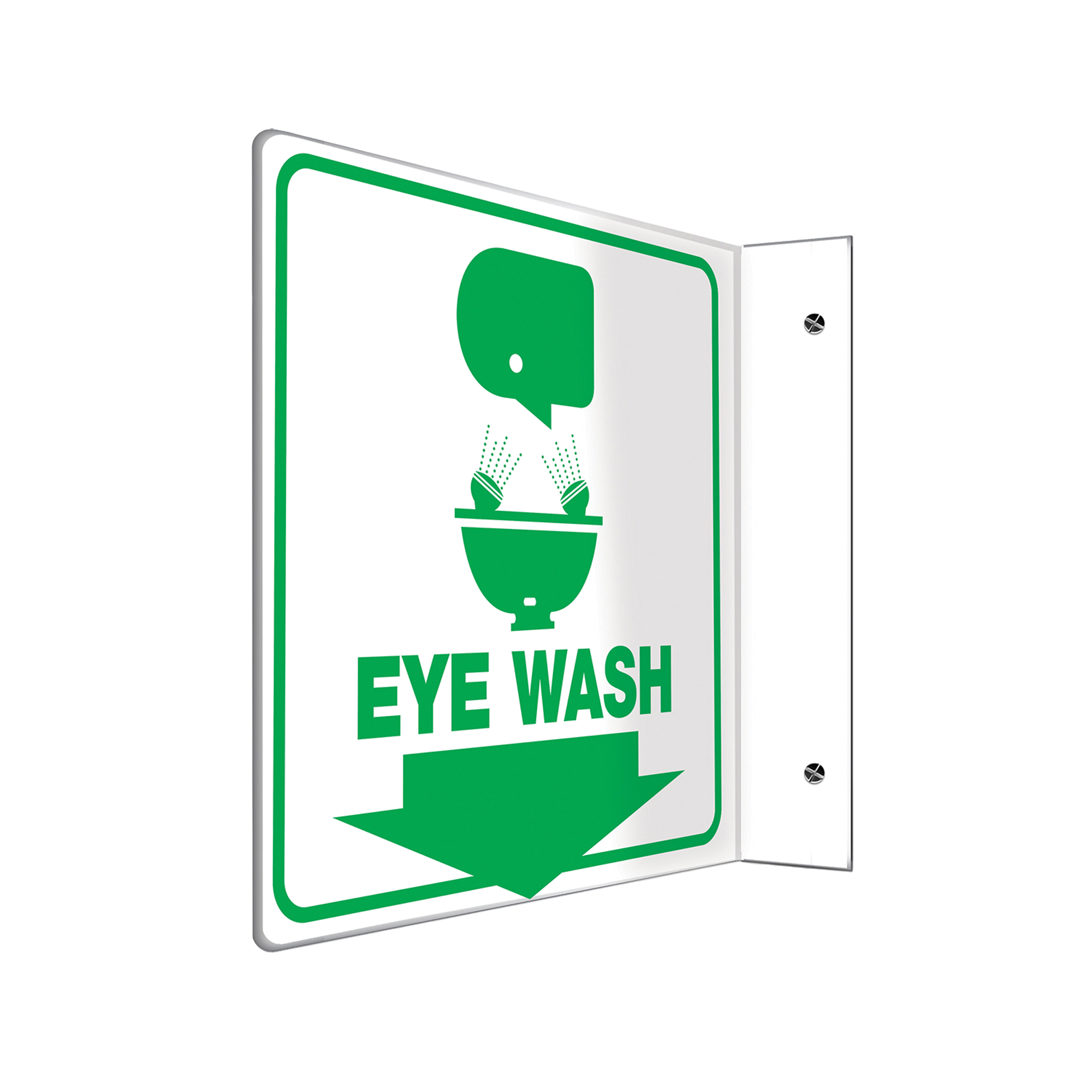 ACCUFORM SIGNS "Eye Wash" Projection Sign SAW432 (PSP702) | Shop ...