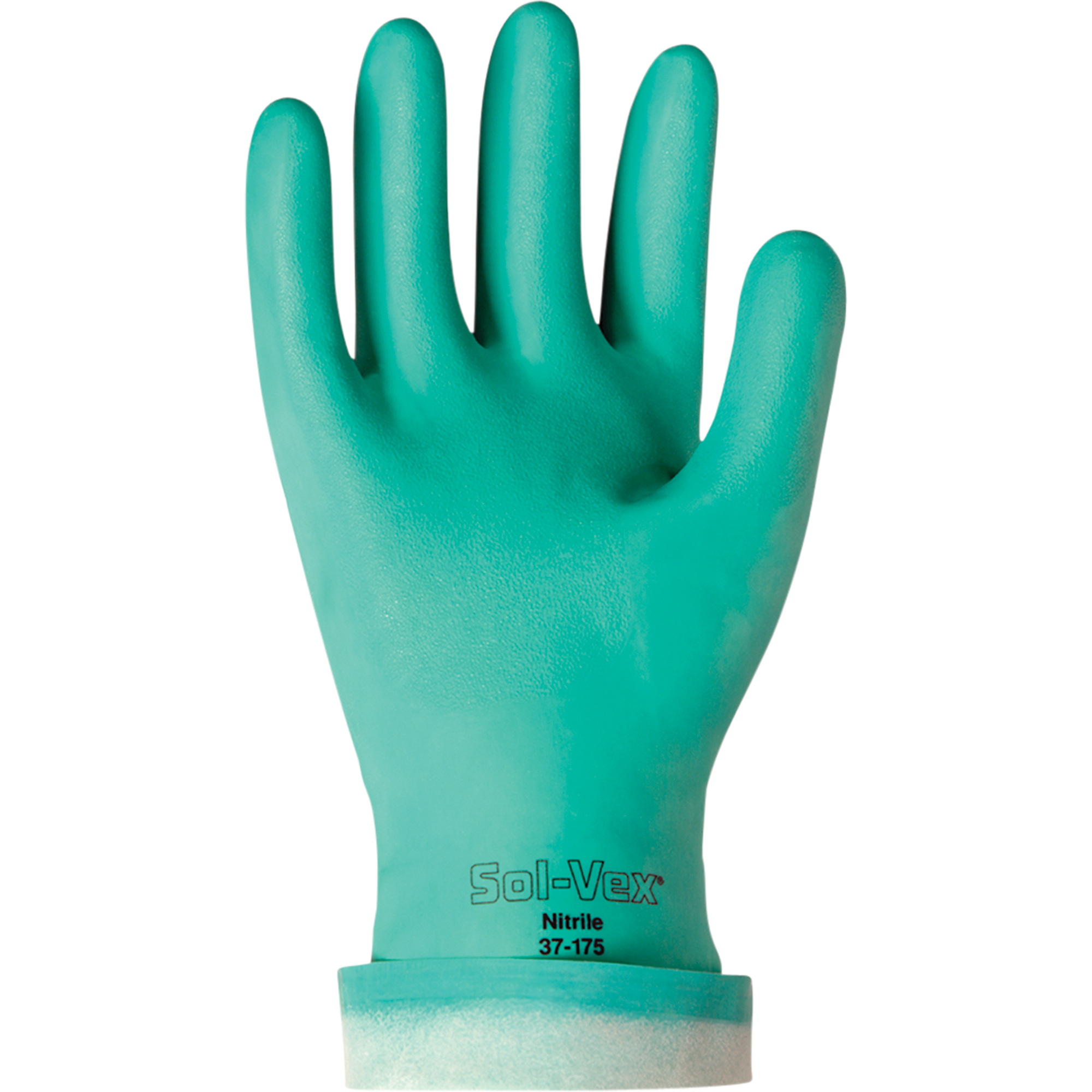 Ansell 37-175 14 Solvex Nitrile Flock Lined Glove Size 8 tillescenter ...
