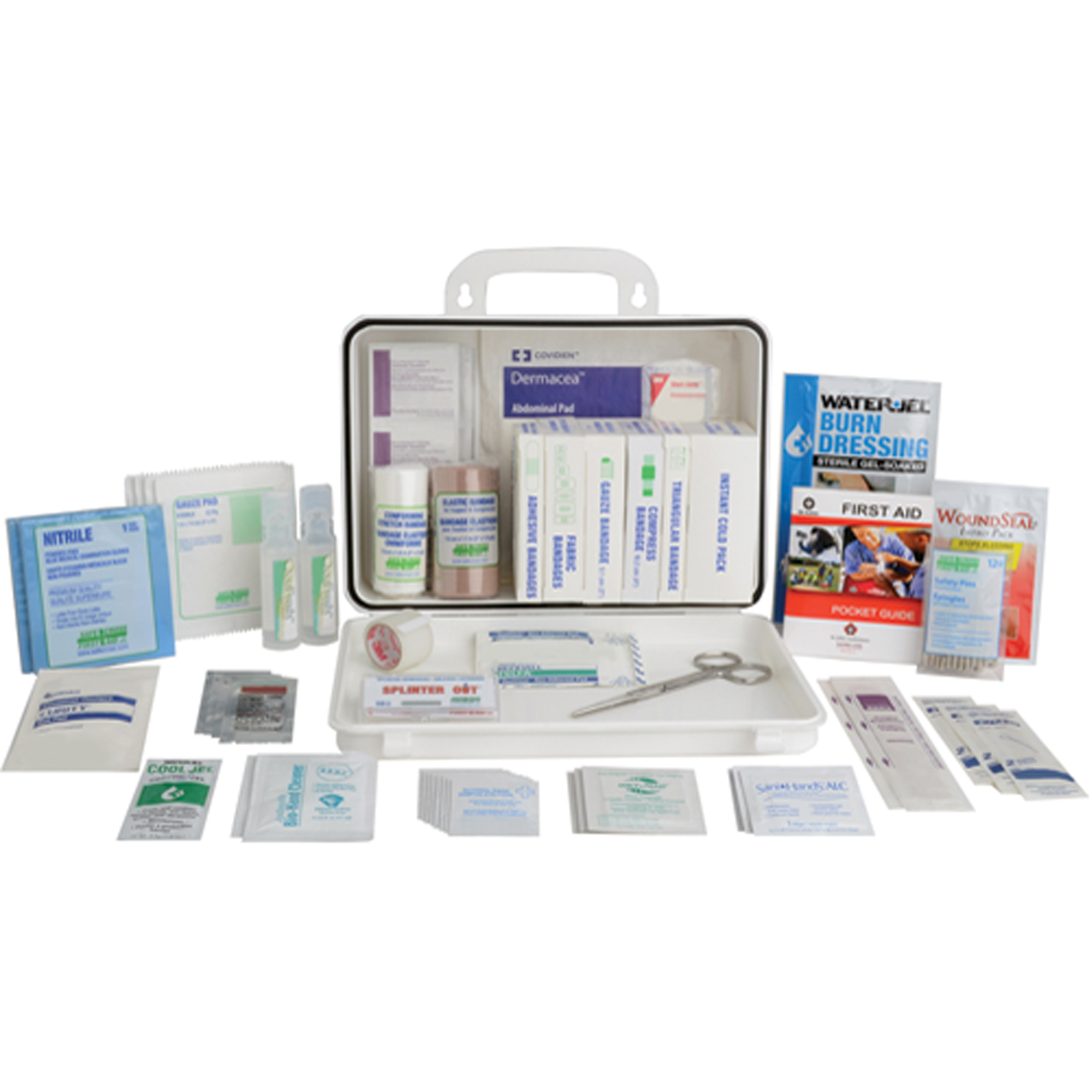 Safecross 01335 Contractors' First Aid Kit, Class 1 Medical Device ...