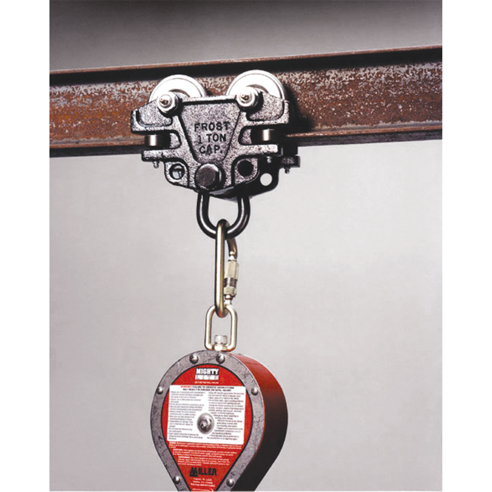 Miller Fall Protection Beam Trolley - The Best Picture Of Beam