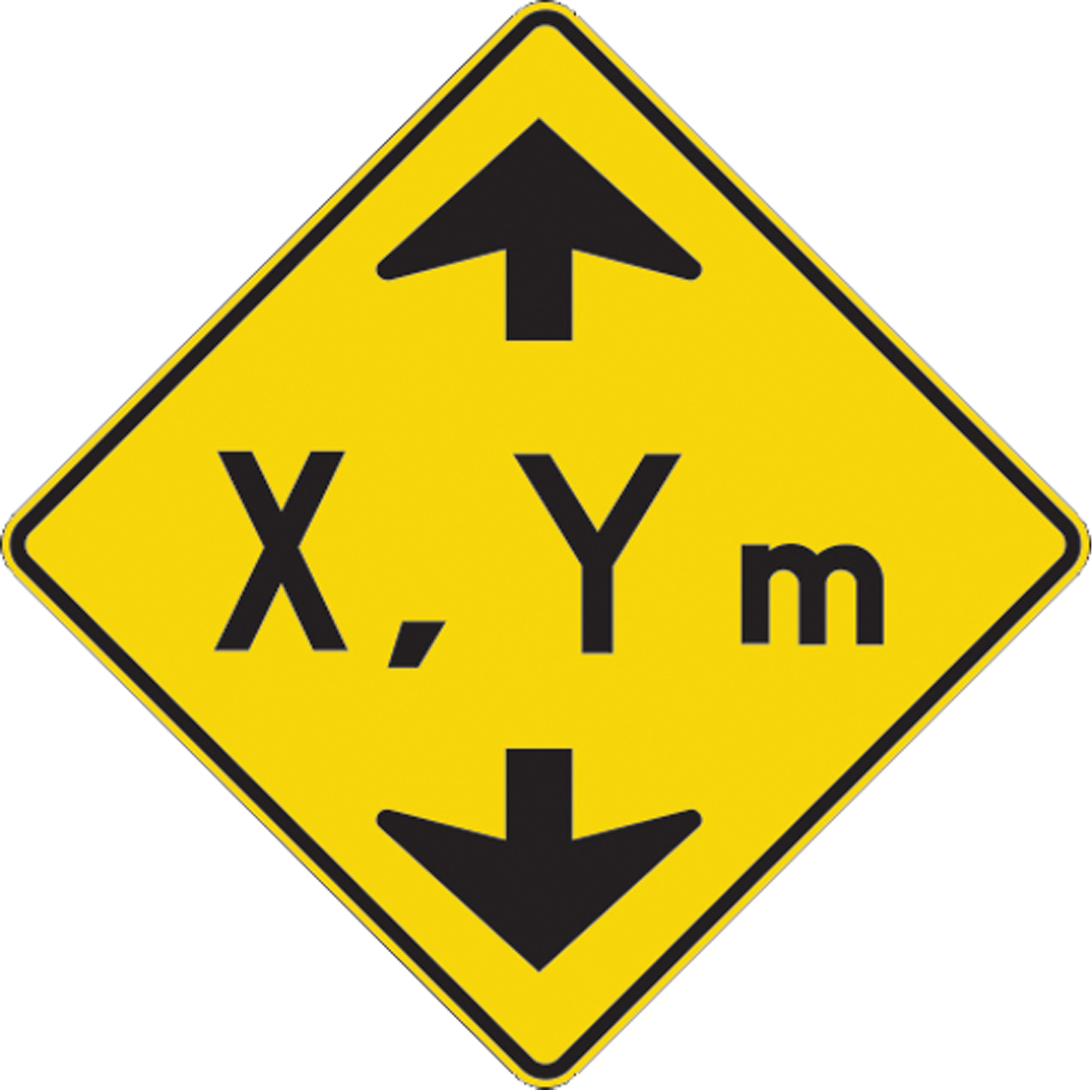 SD271 Height Limit Traffic Sign, 24" x 24", Aluminum, Bilingual with ...