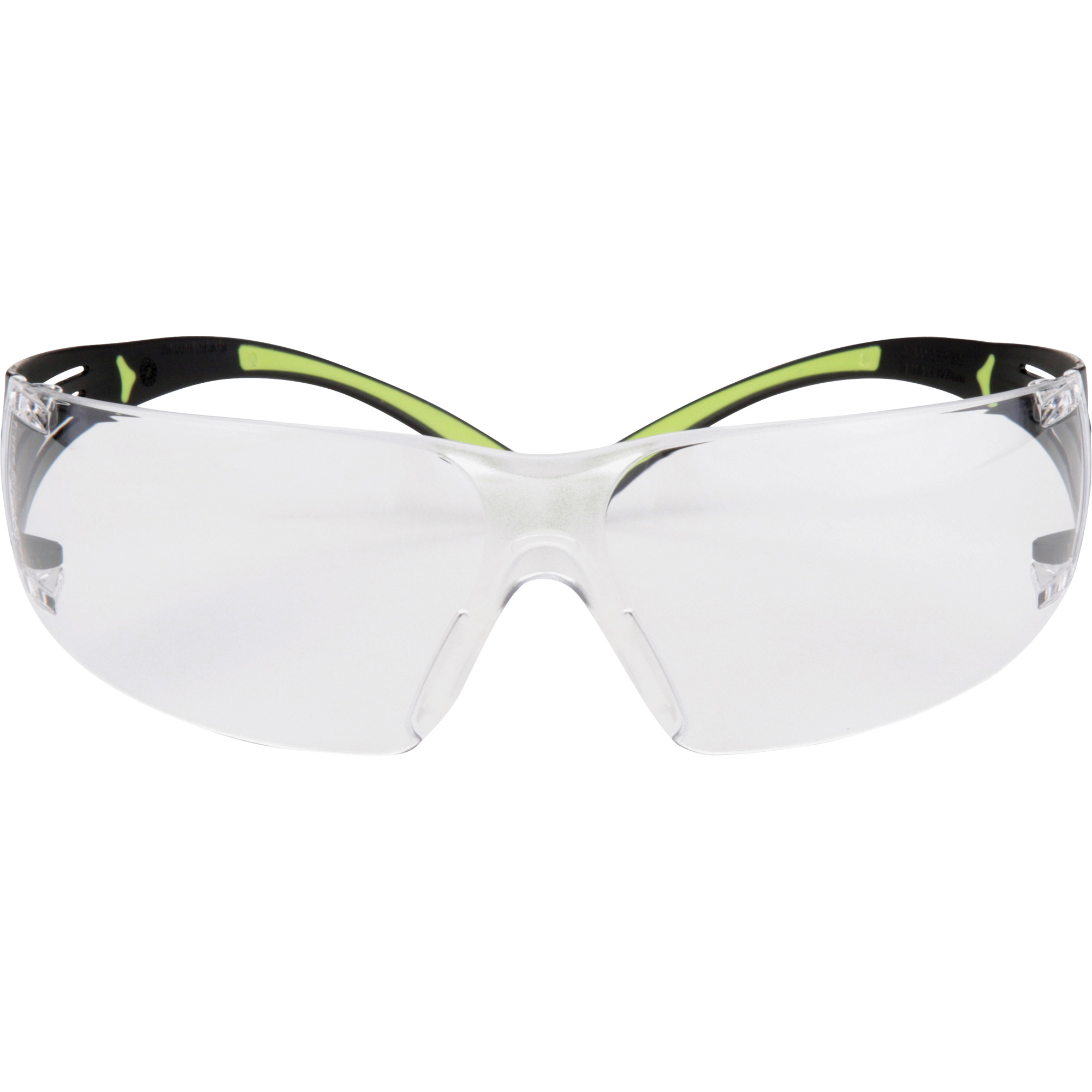 3M SF401AF-CA Securefit 400 Series Safety Glasses, Clear Lens, Anti-Fog ...