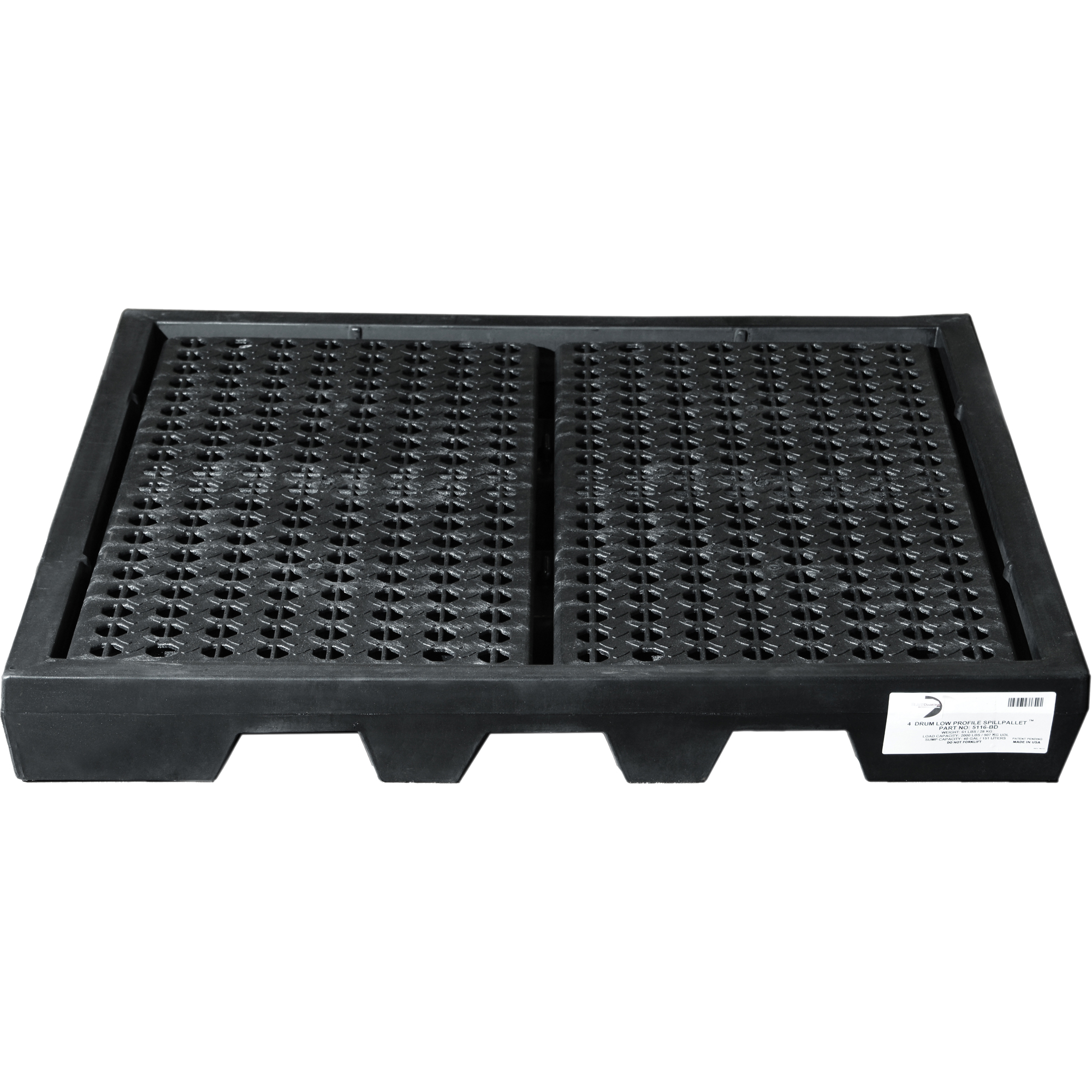 BLACK DIAMOND Low Profile Spill Pallet SDM230 (5116-BD) | Shop Spill ...