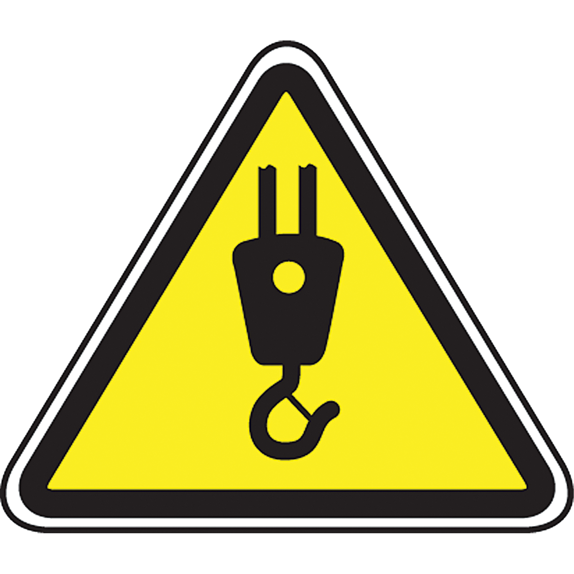 Accuform Signs MPCS652VS Crane CSA Safety Sign