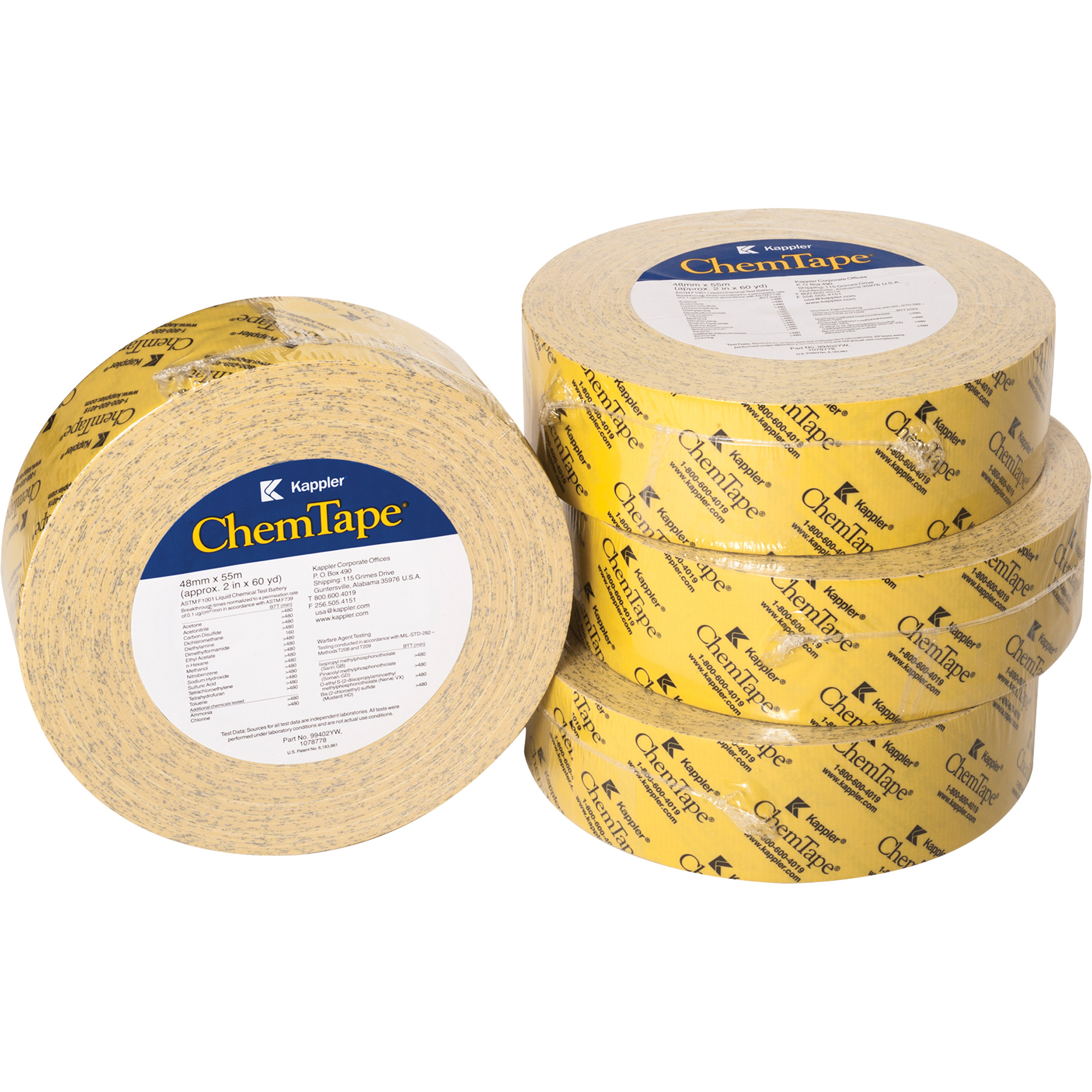 ChemTape® Chemical-Resistant Tape SEB830 | Shop Specialty Industrial ...