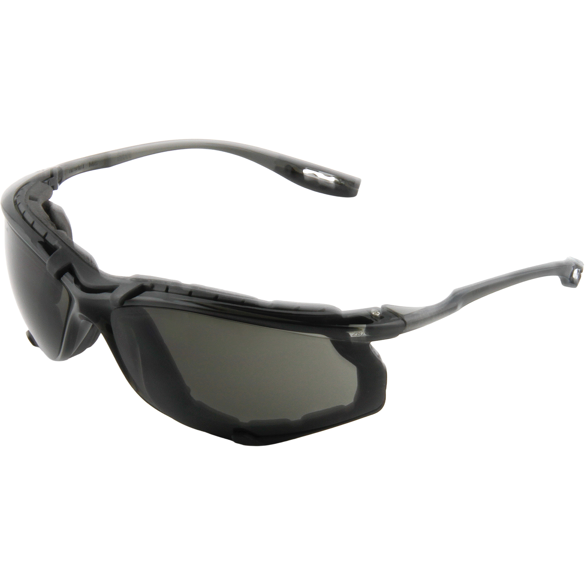 3M Virtua Safety Glasses with Foam Gasket, Grey/Smoke Lens, Anti-Fog ...