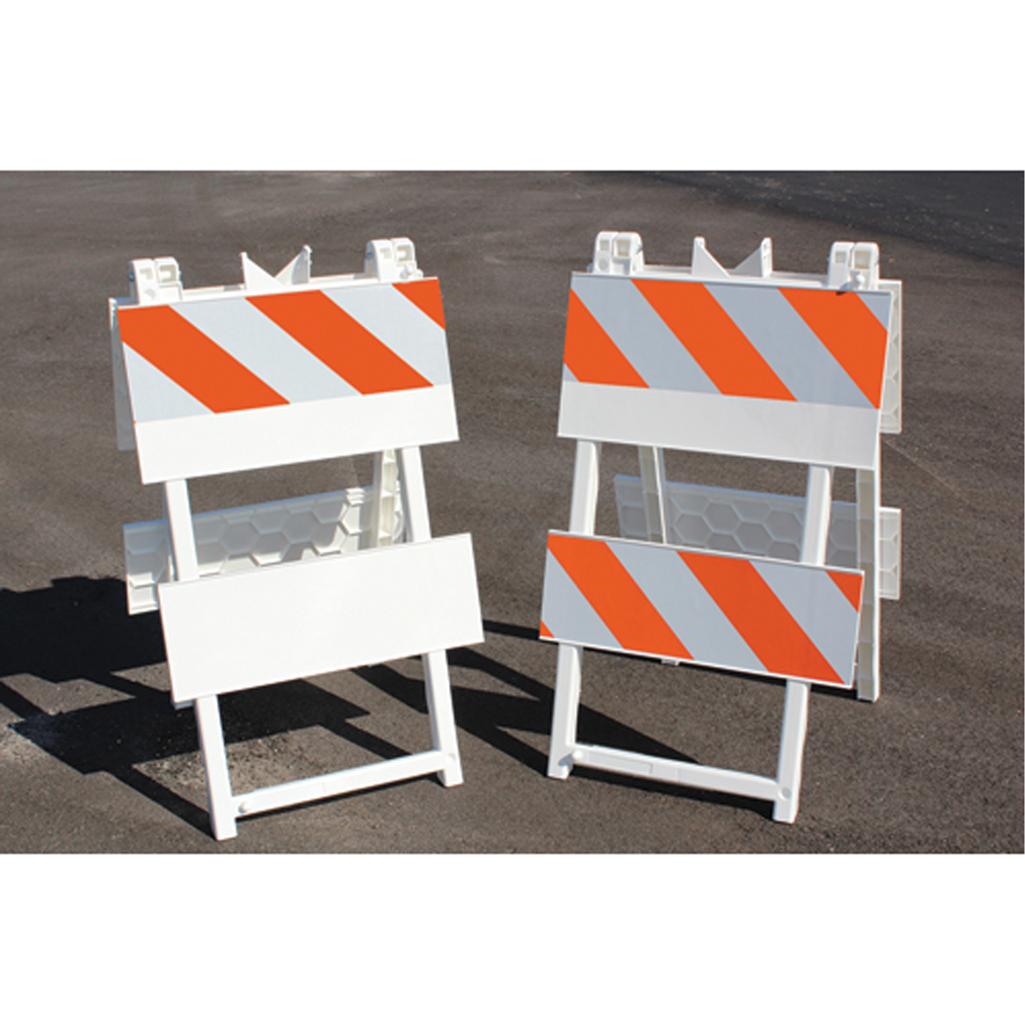 Accuform Signs FBA102 Panel Barricades, Folding, 24" L x 40" H, Orange ...