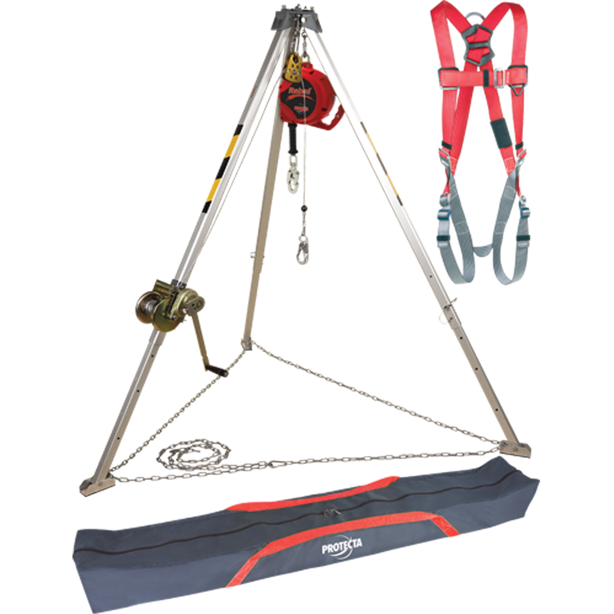 3M PROTECTA FALL PROTECTION Confined Space Systems, Harness/Lanyard ...