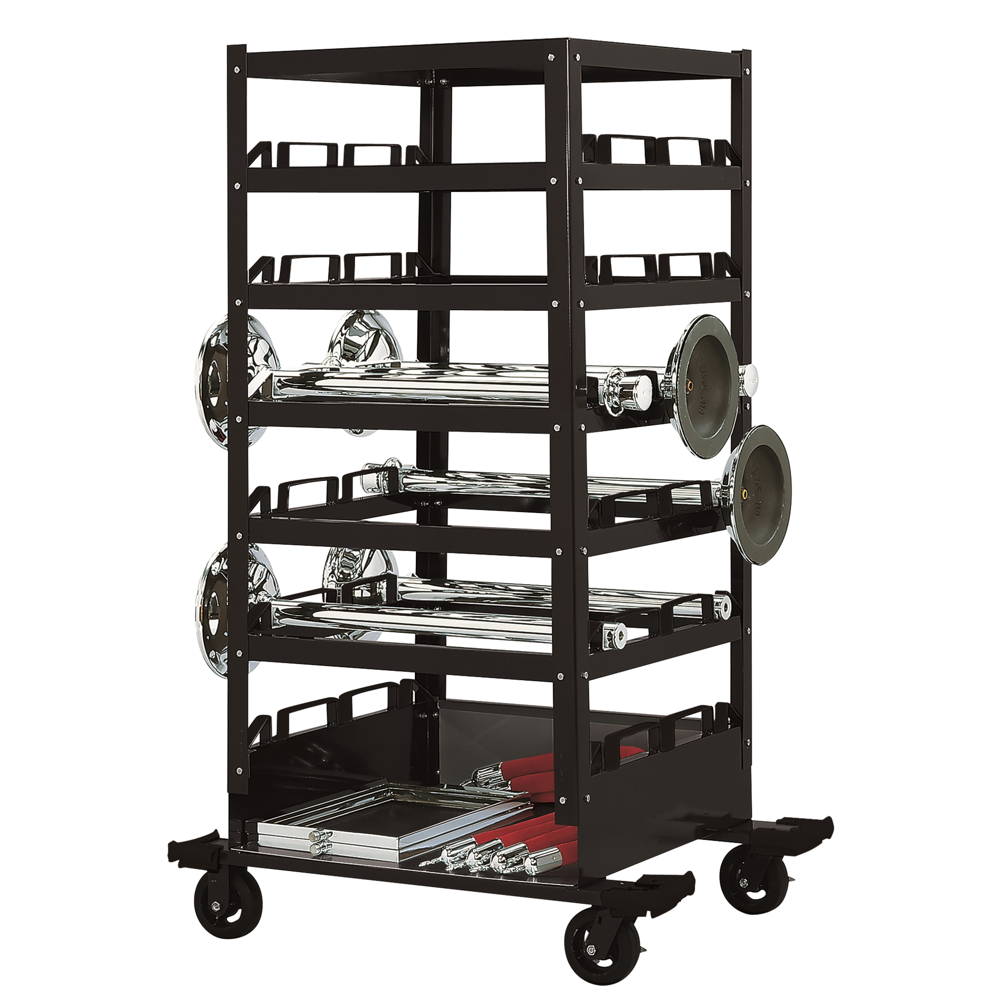 Tensator 3035 Six Tier Storage Cart, Steel