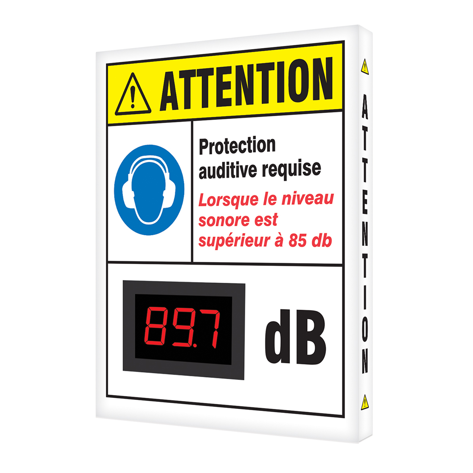 ACCUFORM SIGNS Decibel Meter Sign SGH821 (FRSCS605) | Shop Facility ...
