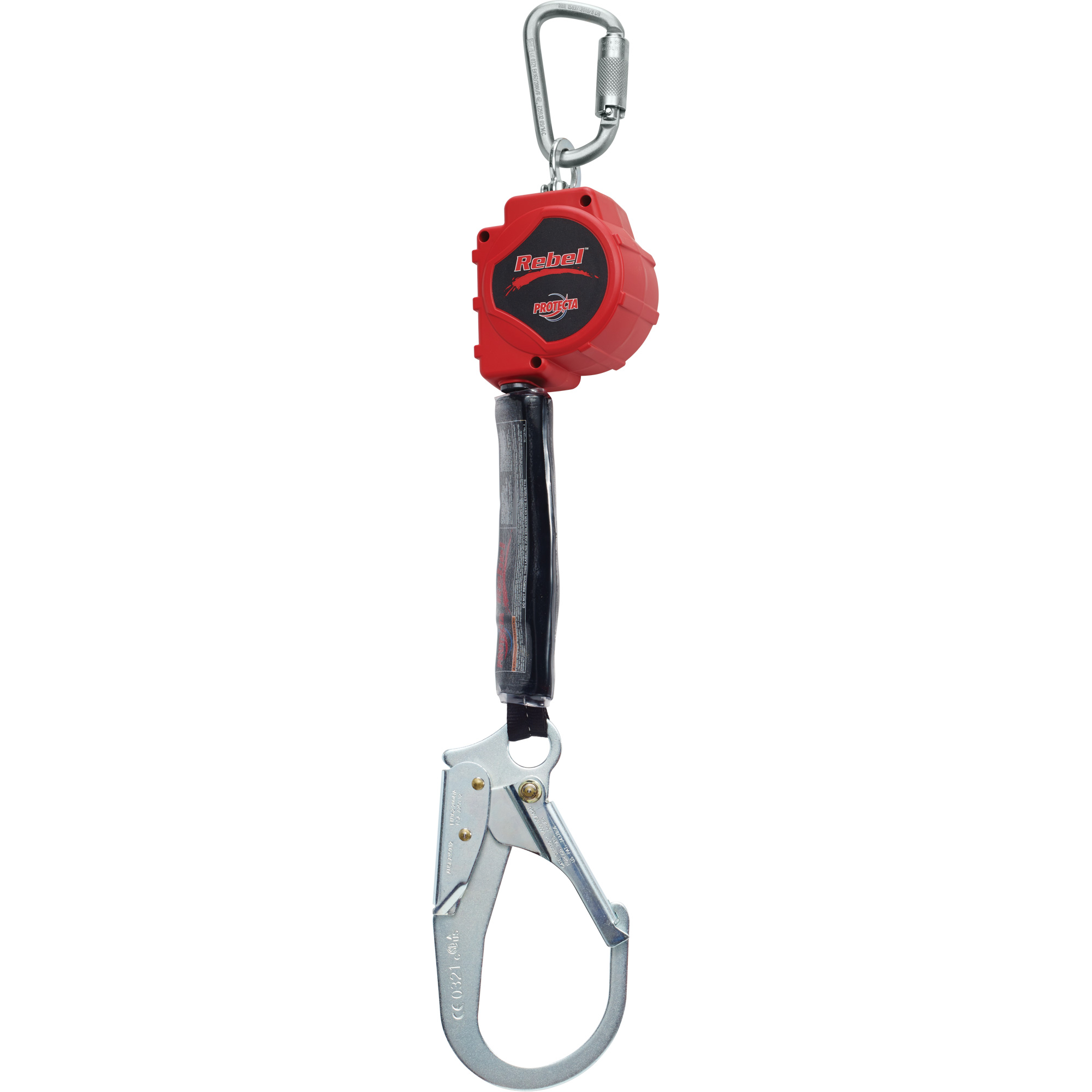 3M PROTECTA FALL PROTECTION Rebel Self-Retracting Lifeline, 10 ...