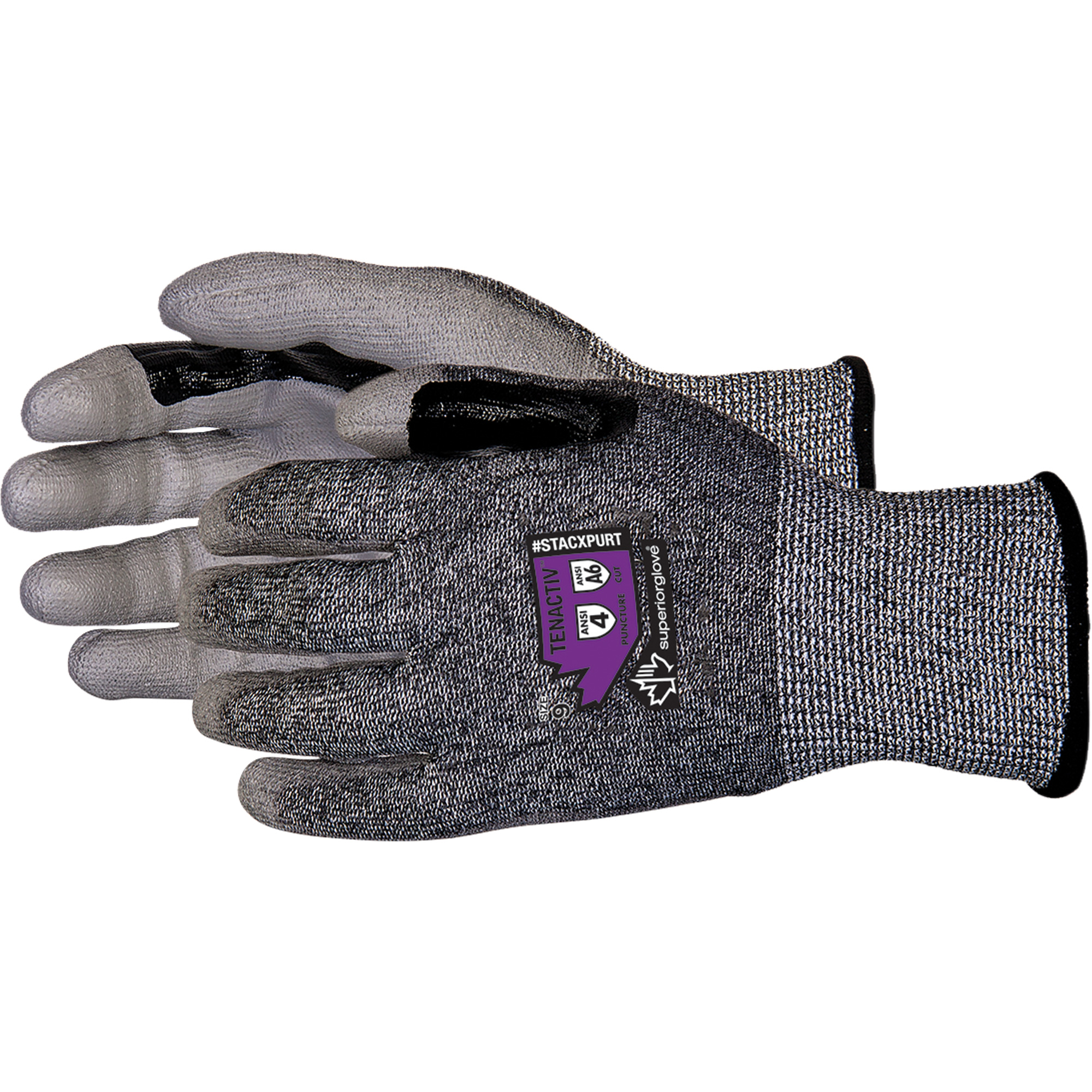 Superior Glove Works Ltd. STACXPURT-5 Composite-Knit Cut-Resistant ...