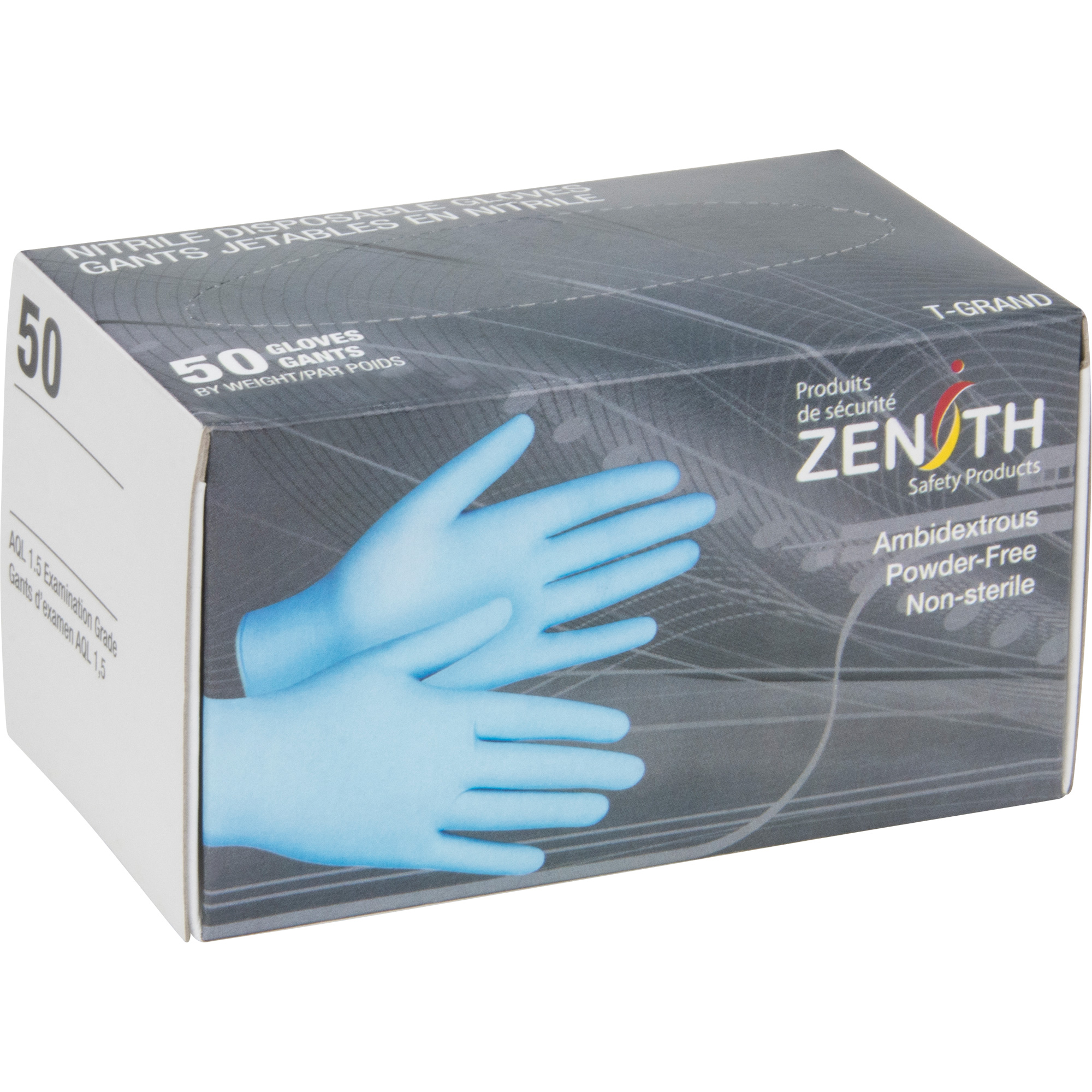Zenith Safety Products SGQ364 Vending Pack Disposable Gloves, X-Small ...