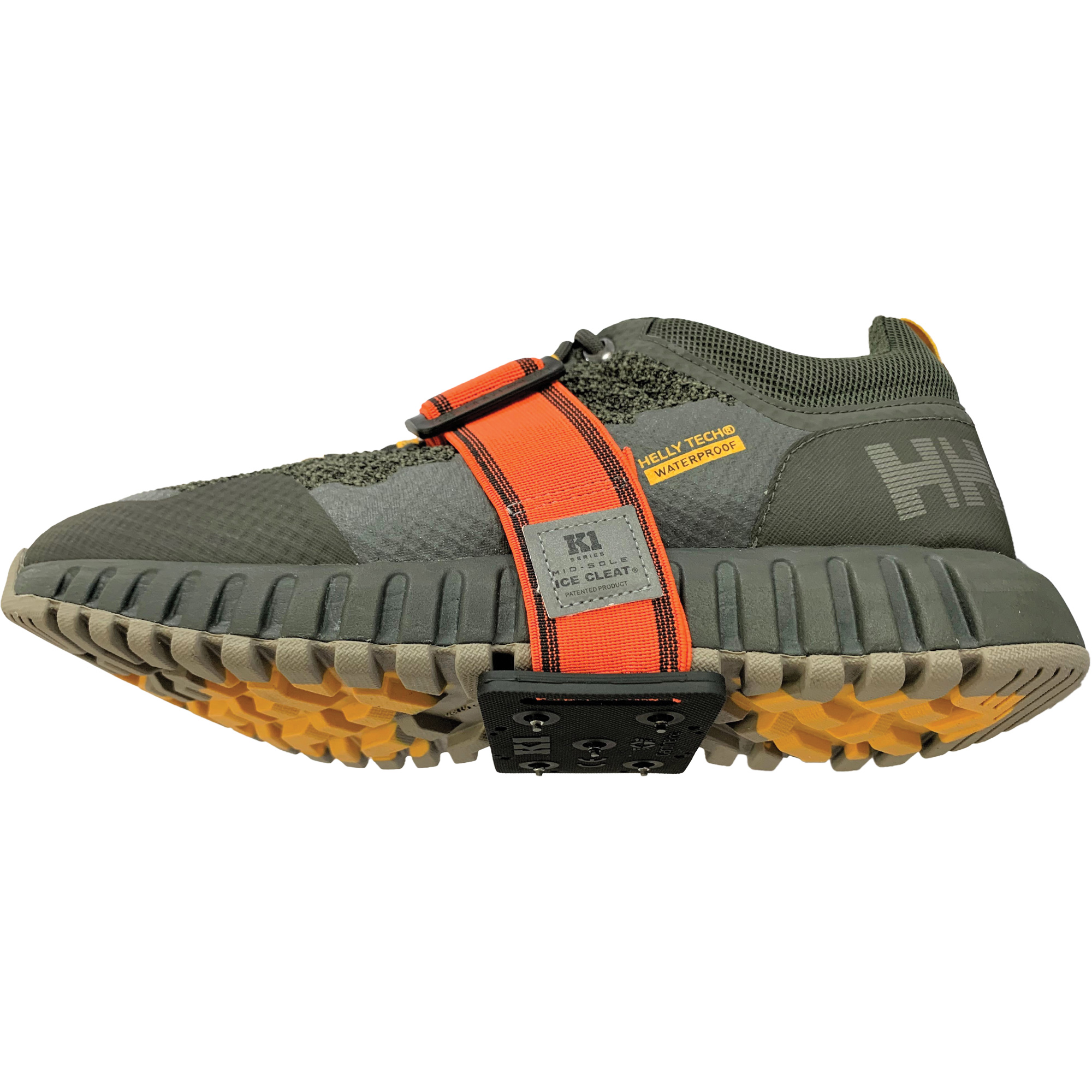K1 K1 Series Mid-Sole Slim Ice Cleat, Tungsten Carbide, Stud Traction ...