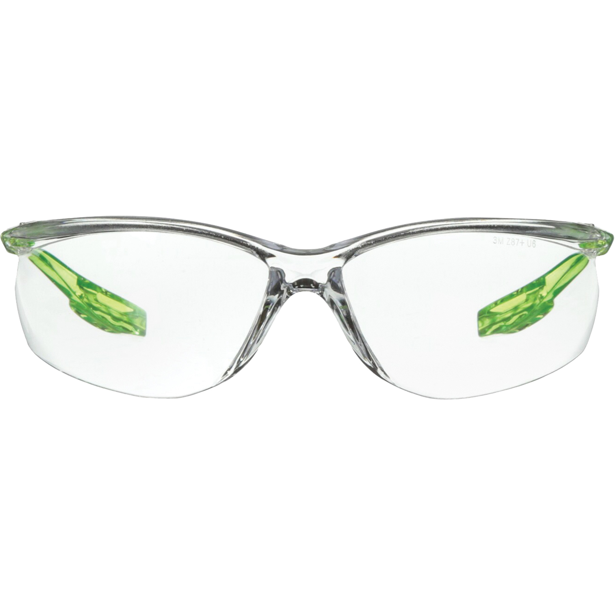 3M SCCS01SGAF-GRN Solus CCS Series Safety Glasses, Clear Lens, Anti-Fog ...