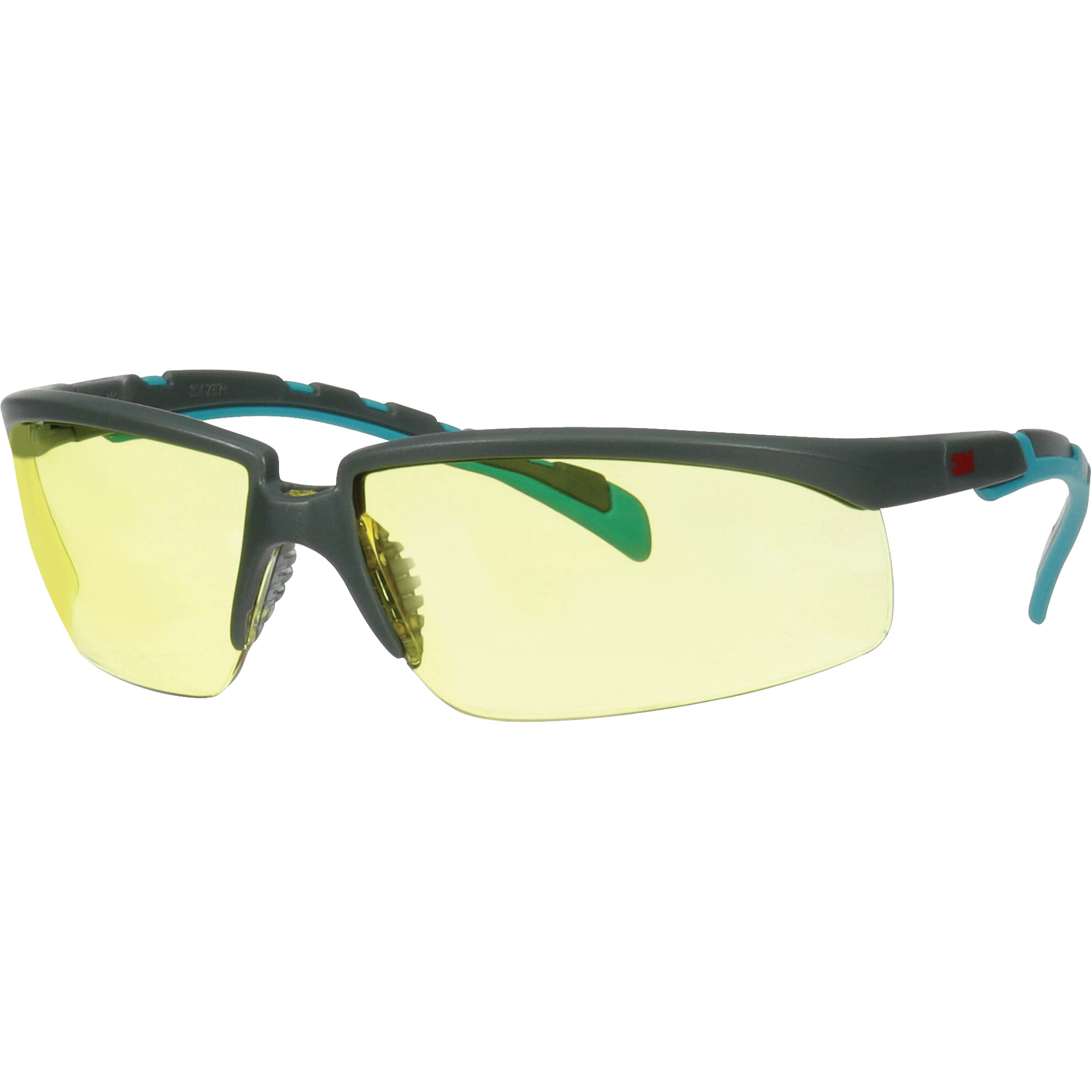 3M Solus 2000 Series Safety Glasses, Amber Lens, Anti-Fog/Anti-Scratch ...