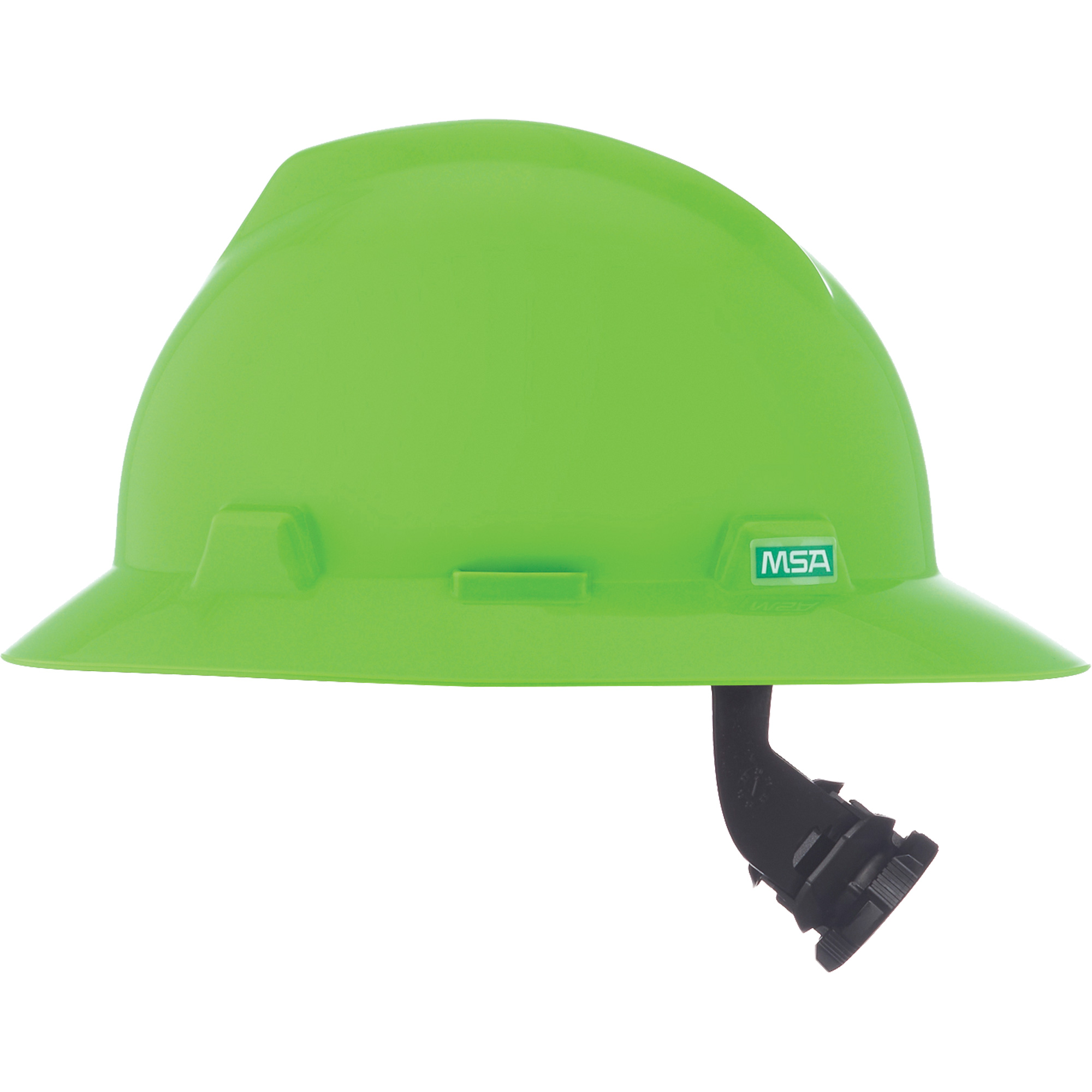 MSA 815570 Casque de sécurité à fente et bordure complète V-Gard, ANSI ...