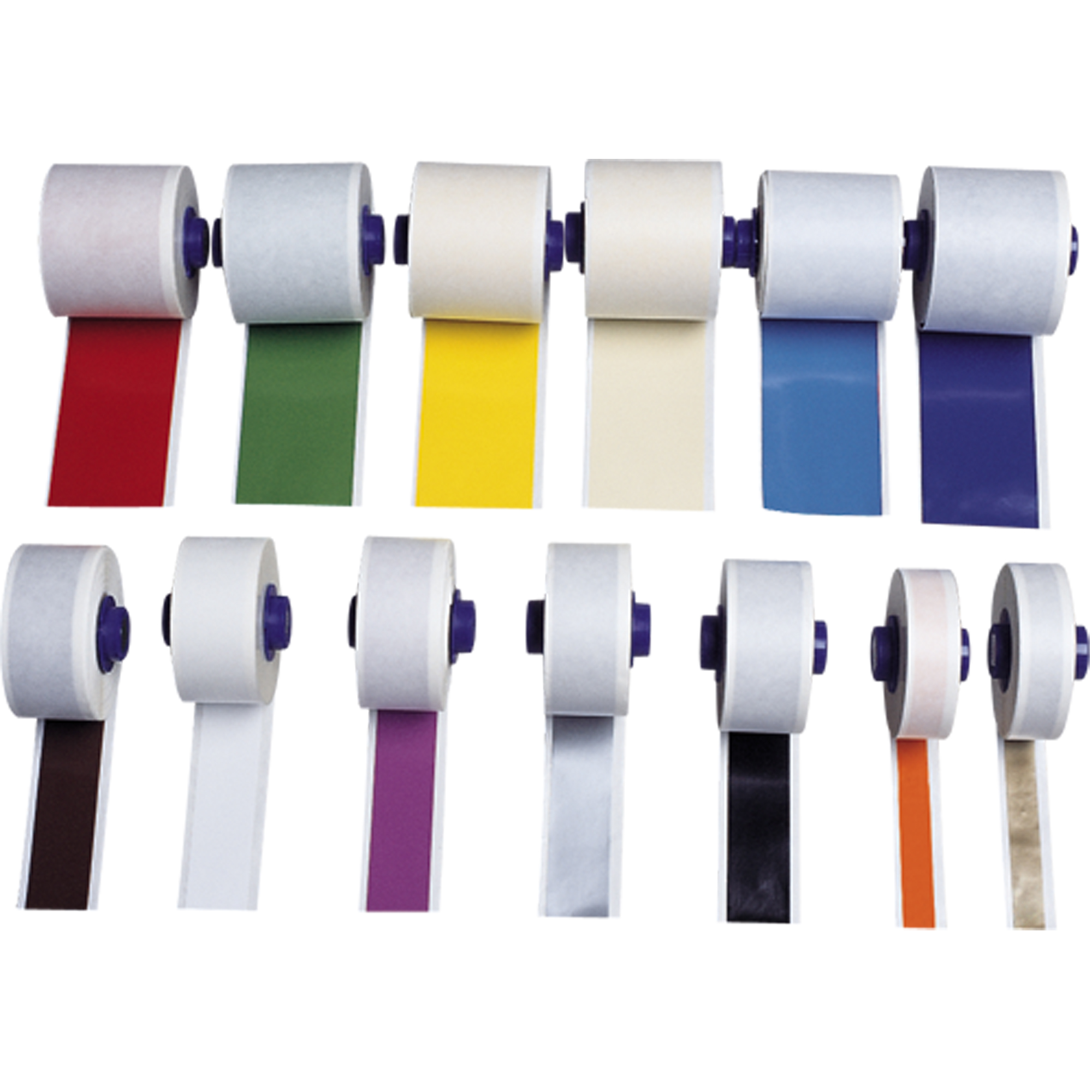 Brady 142271 Ruban pour étiqueteuse Handimark, Vinyle, Blanc, Largeur de 2"