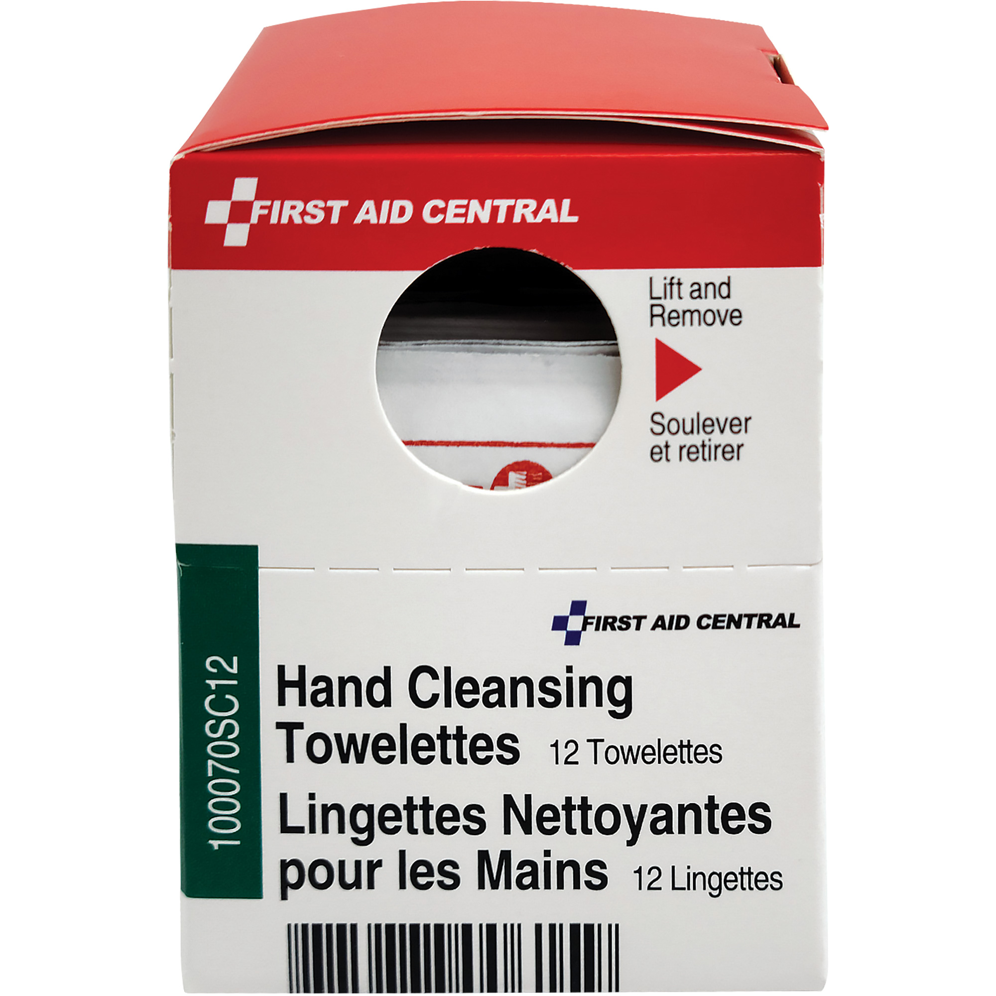 First Aid Central 100070SC12 SmartCompliance® Refill Cleansing Wipes ...
