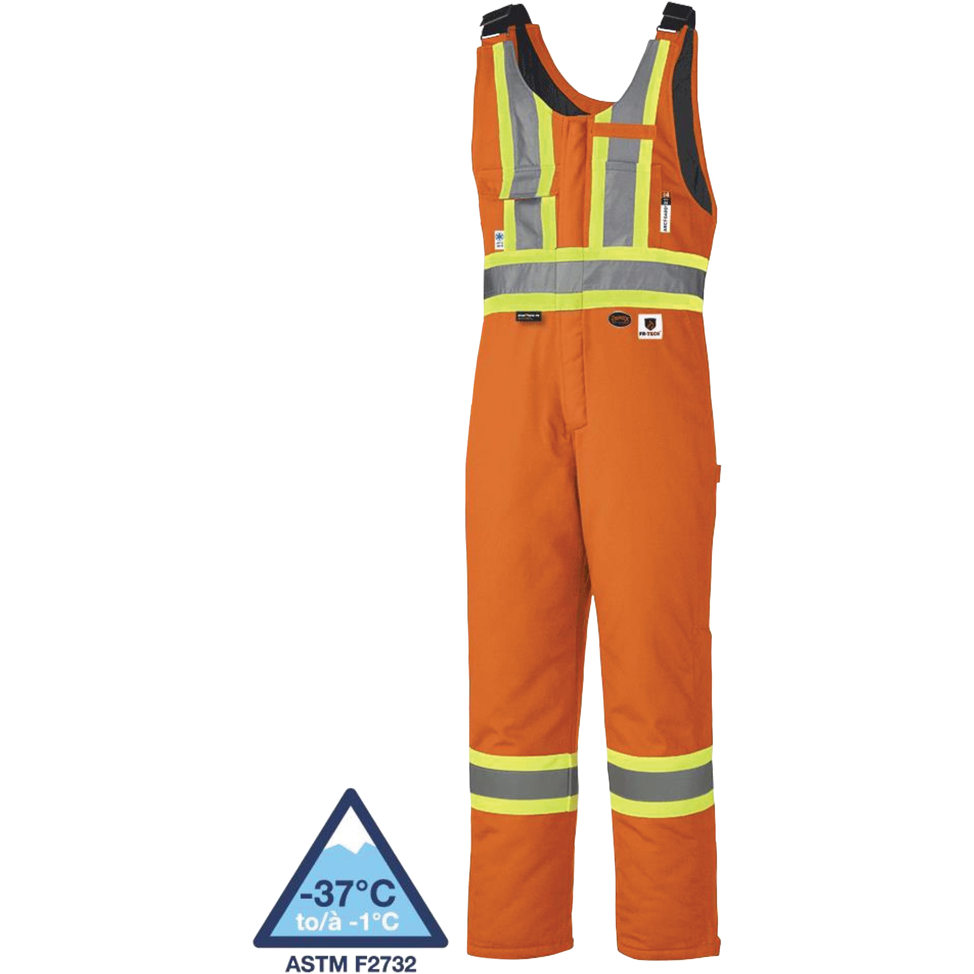 Pioneer V2560351-S Flame-Resistant Quilted Safety Overalls