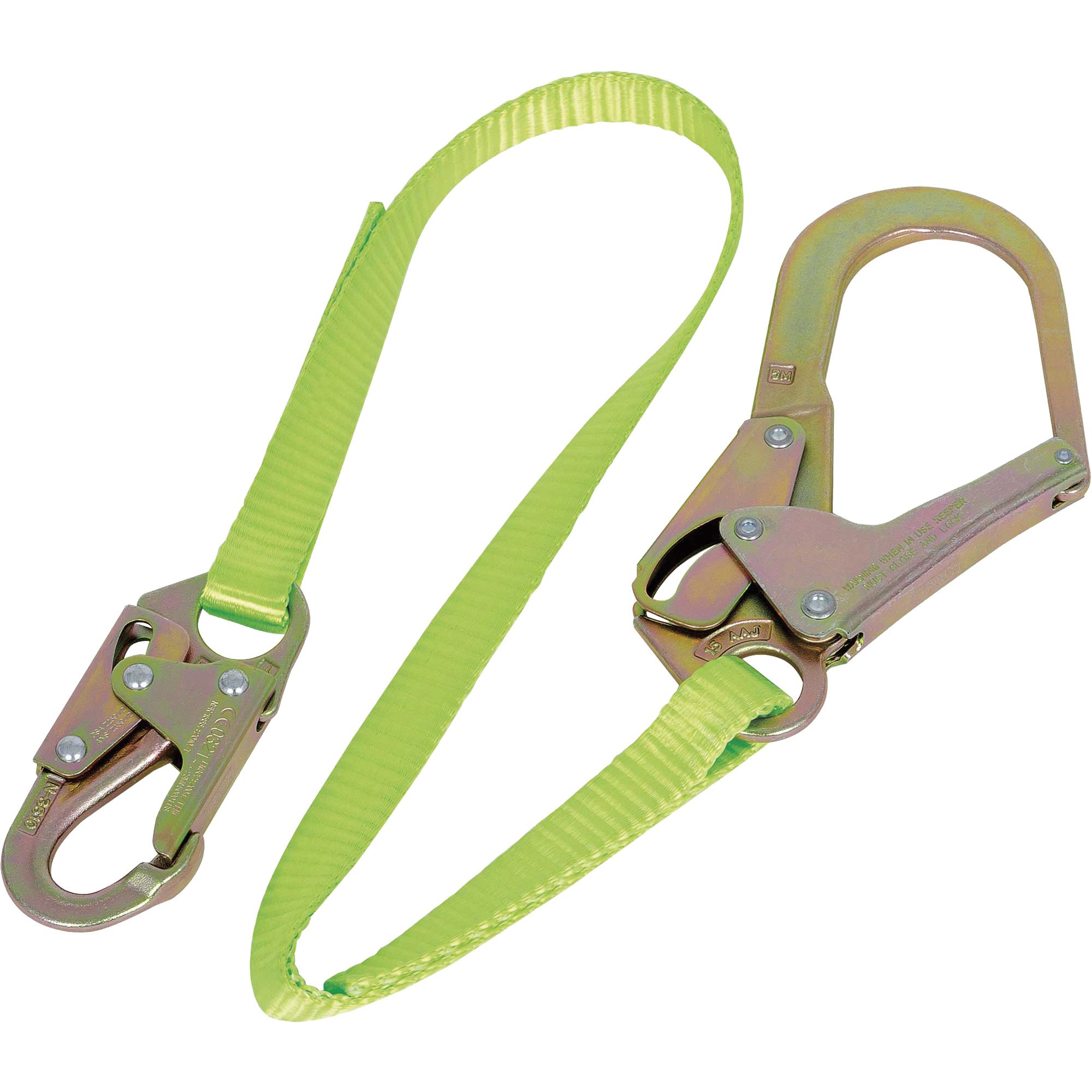 PEAKWORKS Webbing Restraint Lanyard, 1 Legs, 6' SHE916 (V815426) | Shop ...