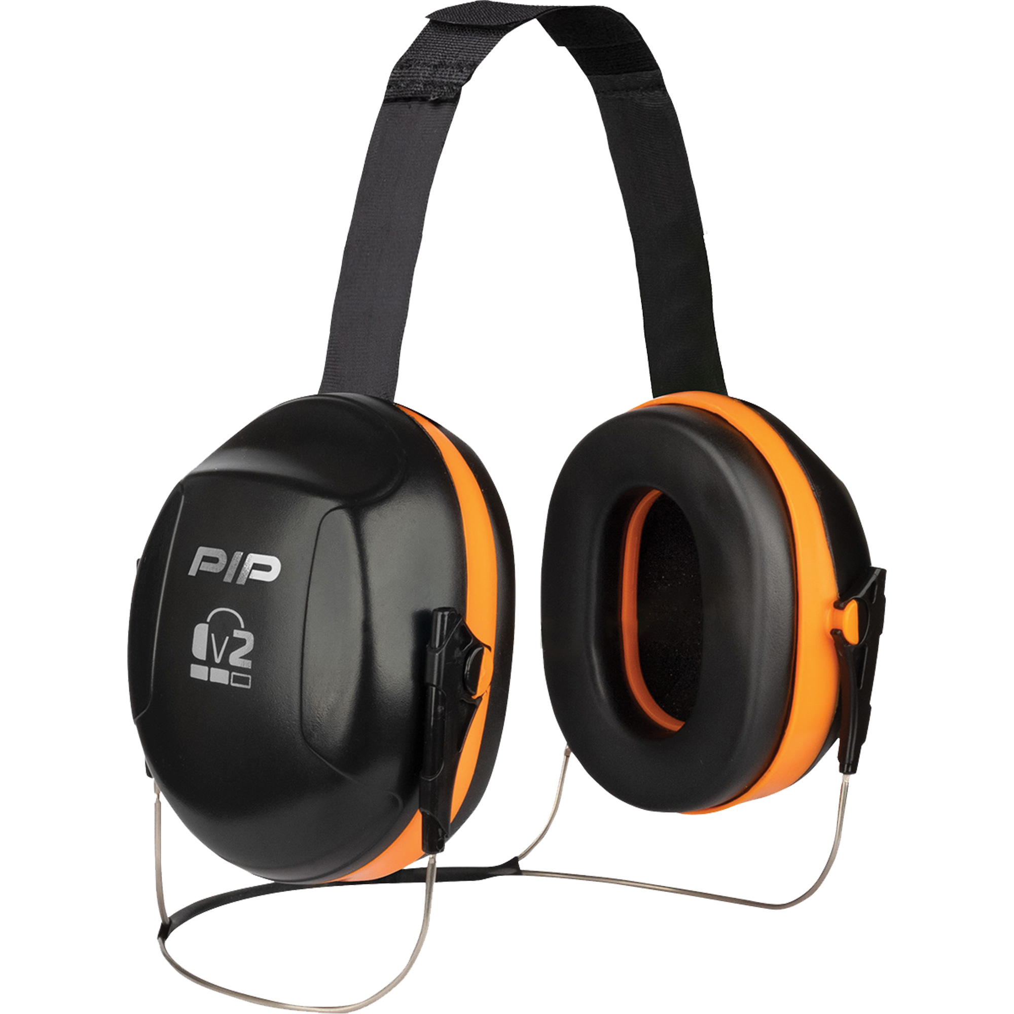 Dynamic 263V2NB V2 Passive Ear Muffs, Neckband, 25 NRR dB