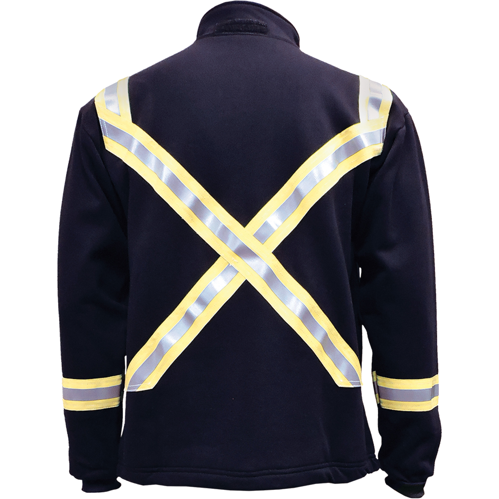IFR Workwear OSN324-L Flame Resistant Striped Full Zip Fleece Jacket ...