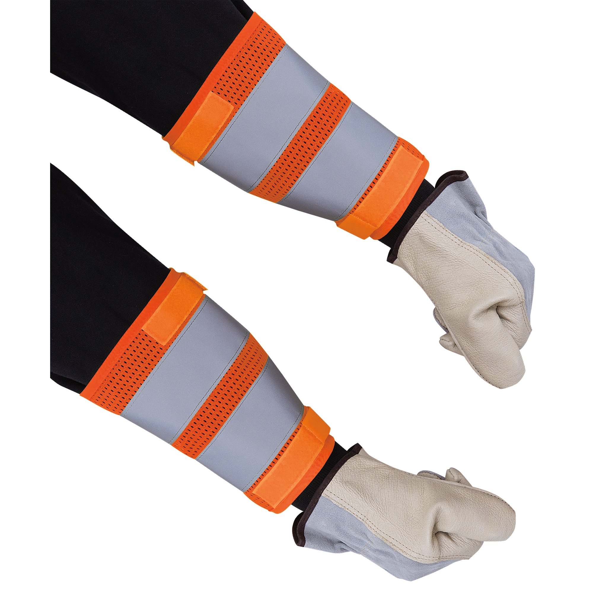 Pioneer V1041450-O/S High-Visibility Orange 8" Traffic Cuffs