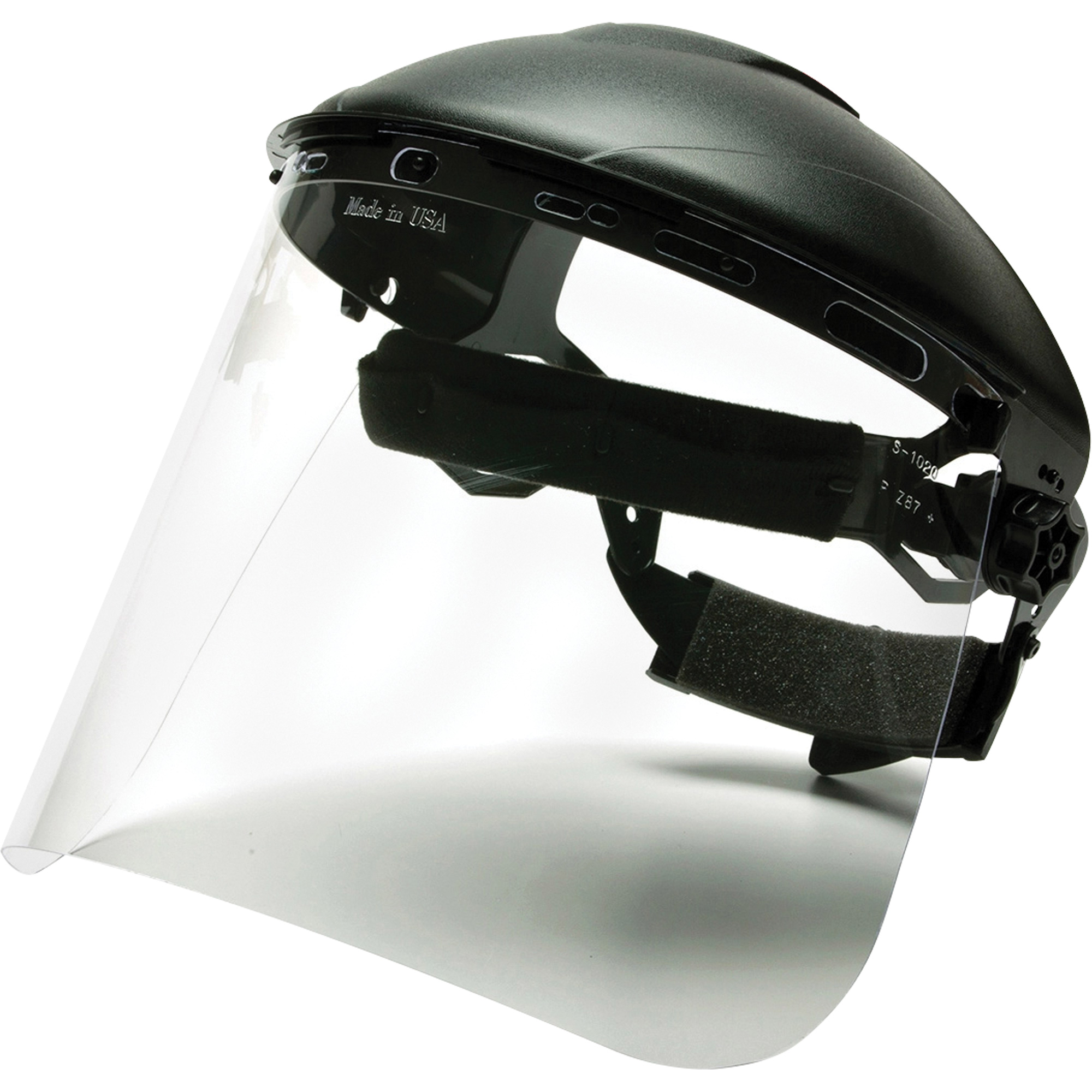 Pyramex S1010 Face Shield, Polyethylene, Meets ANSI Z87+
