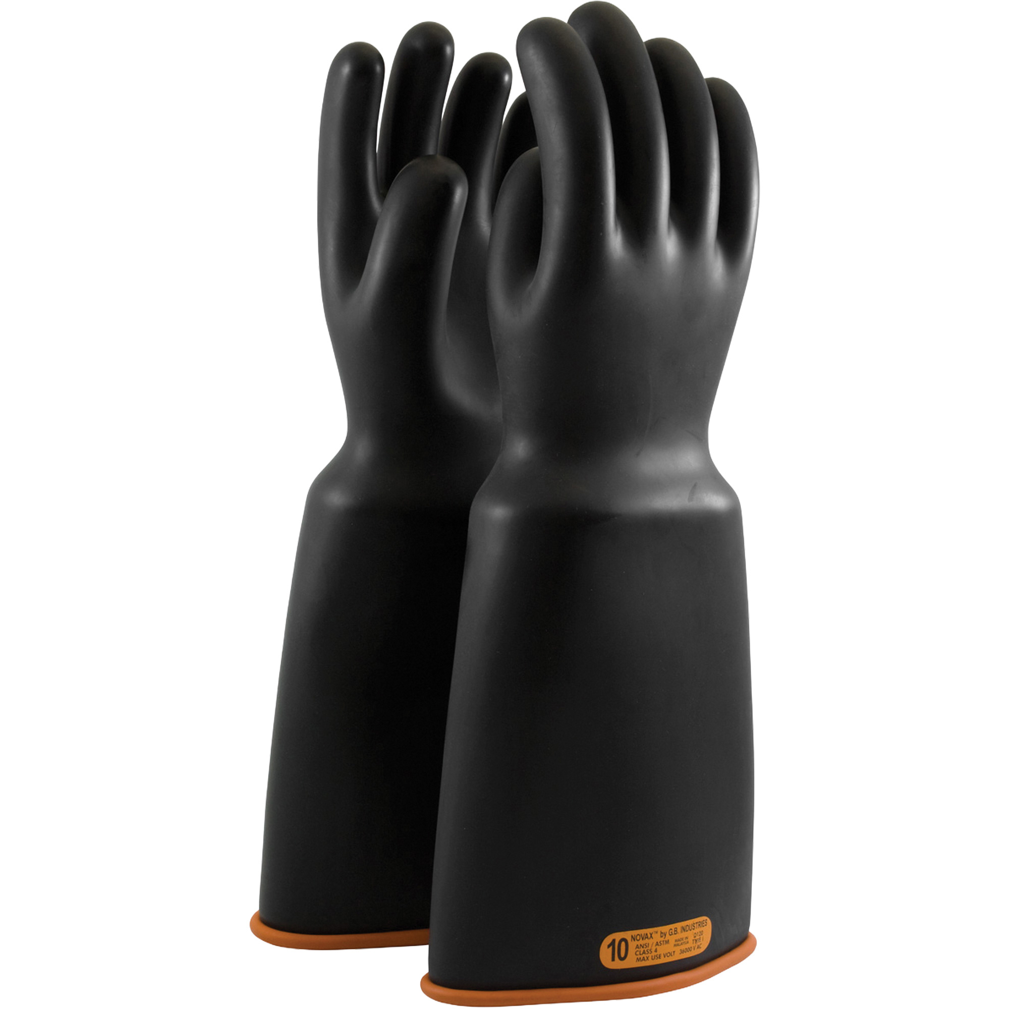 PIP Global Safety 159-4-18/12 NOVAX® Rubber Insulating Glove with Bell ...