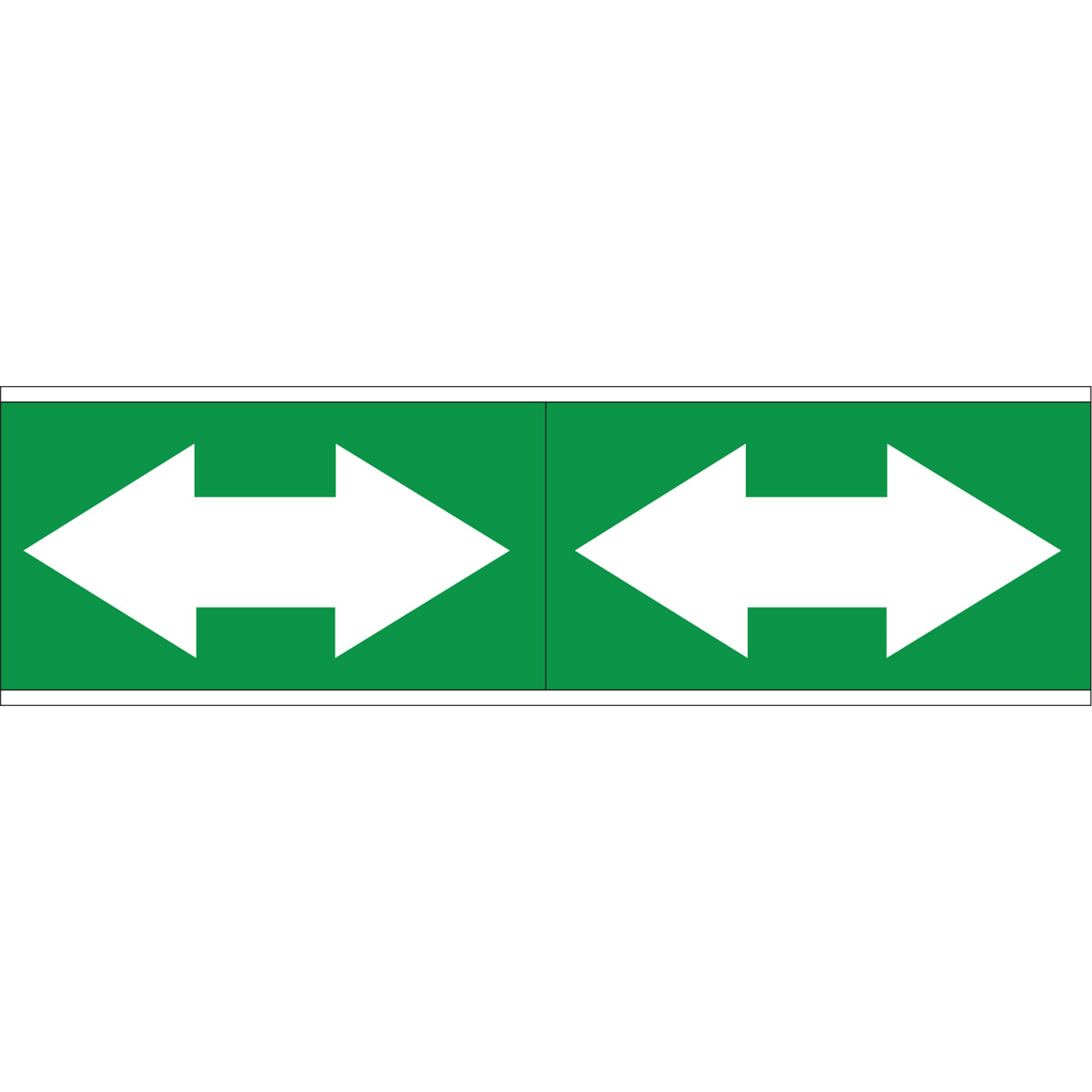 BRADY Dual Direction Arrow Pipe Markers SI729 (76510) | Shop Pipe ...