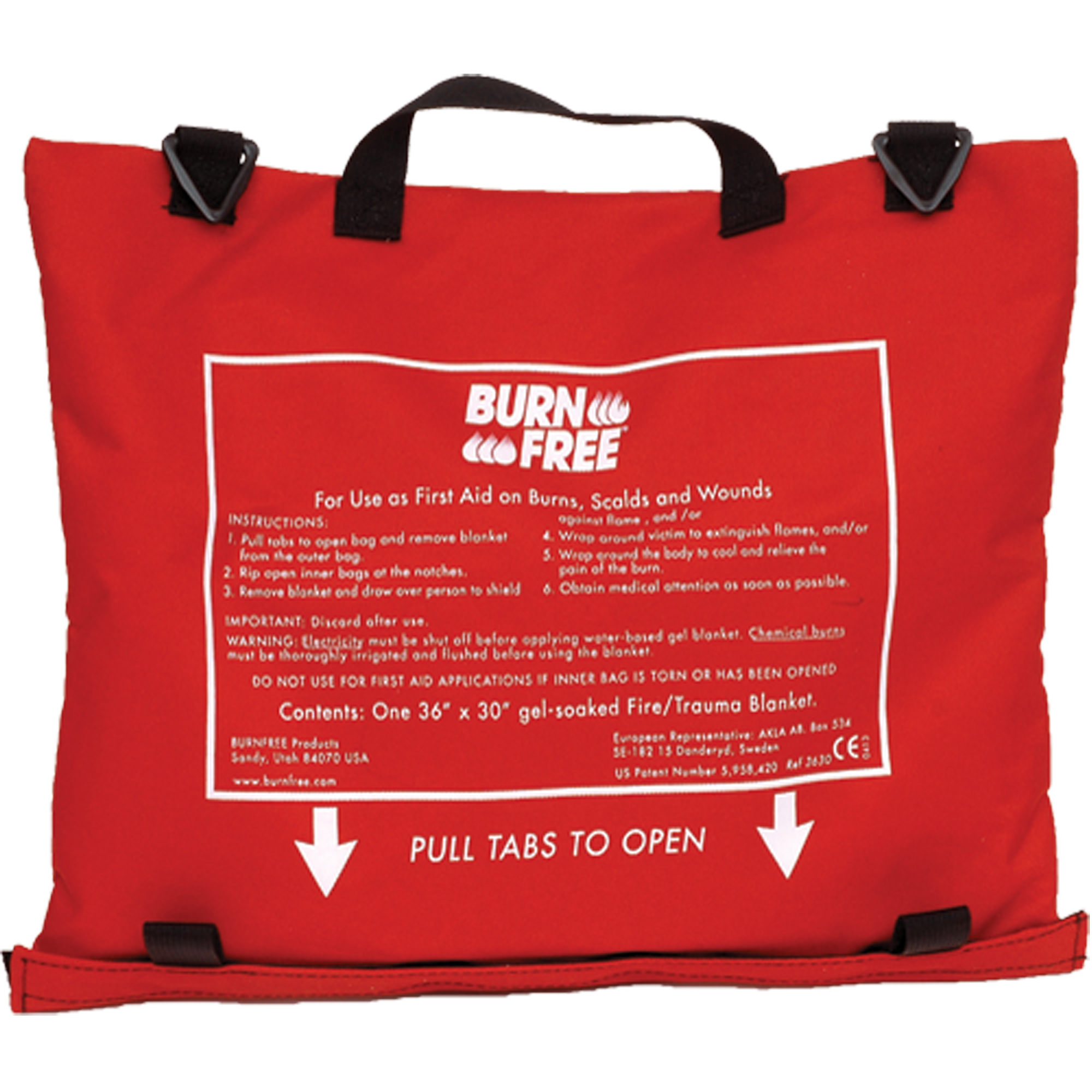 SHIELD FOR FIRST AID Couverture ignifuge/de trauma Burnfree, Laine, 36 ...