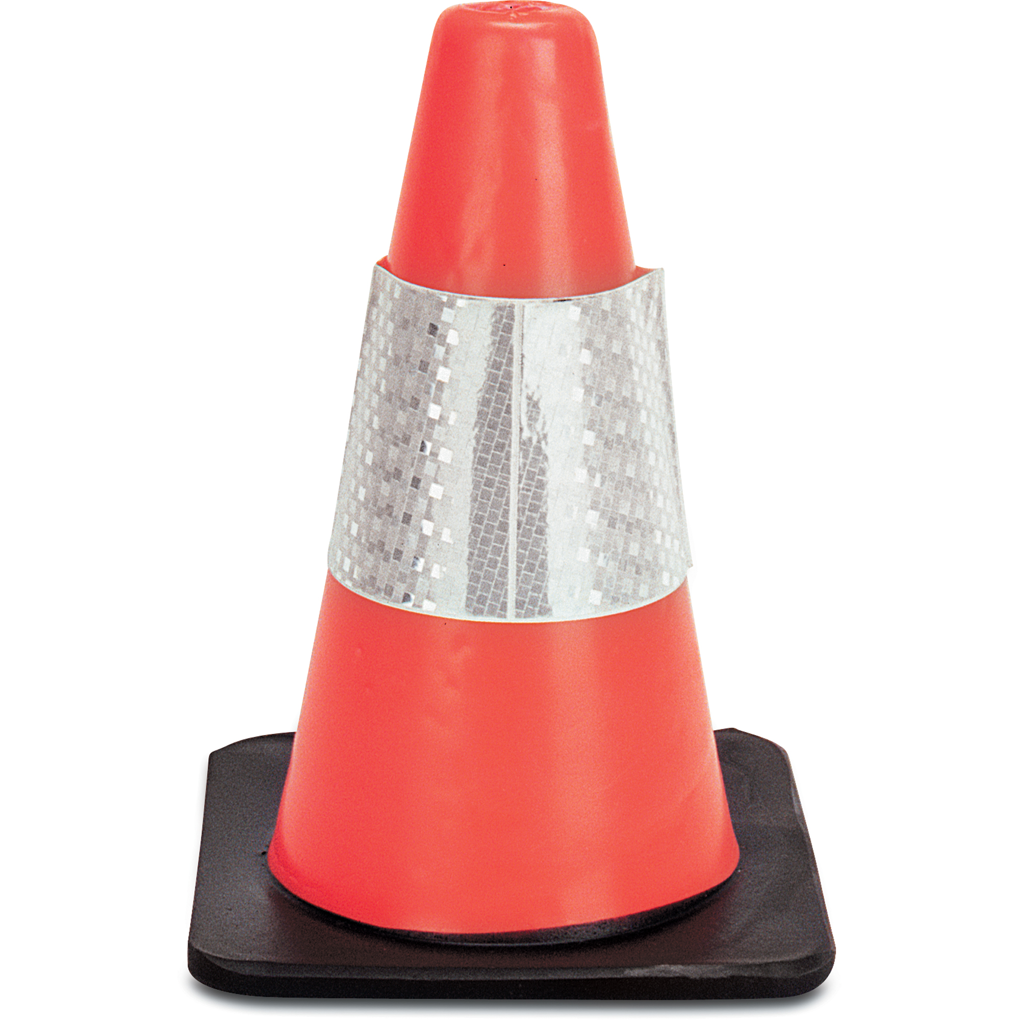 Jackson Safety 3015901-DISC Traffic Cones, 28", Orange, 4" Reflective ...