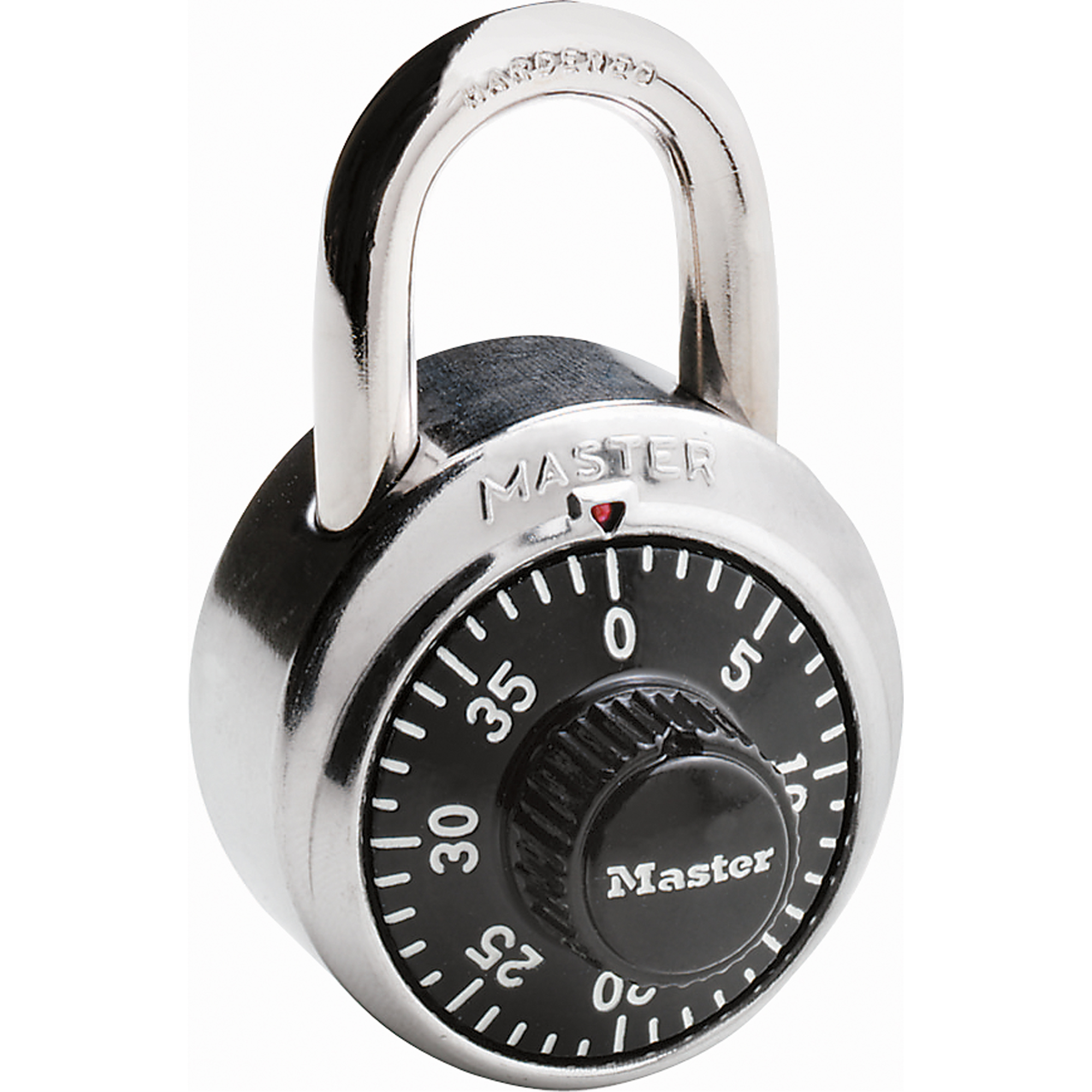 MASTER LOCK Padlock, Combination, Hardened Steel, 1-7/8" Width SR914 ...