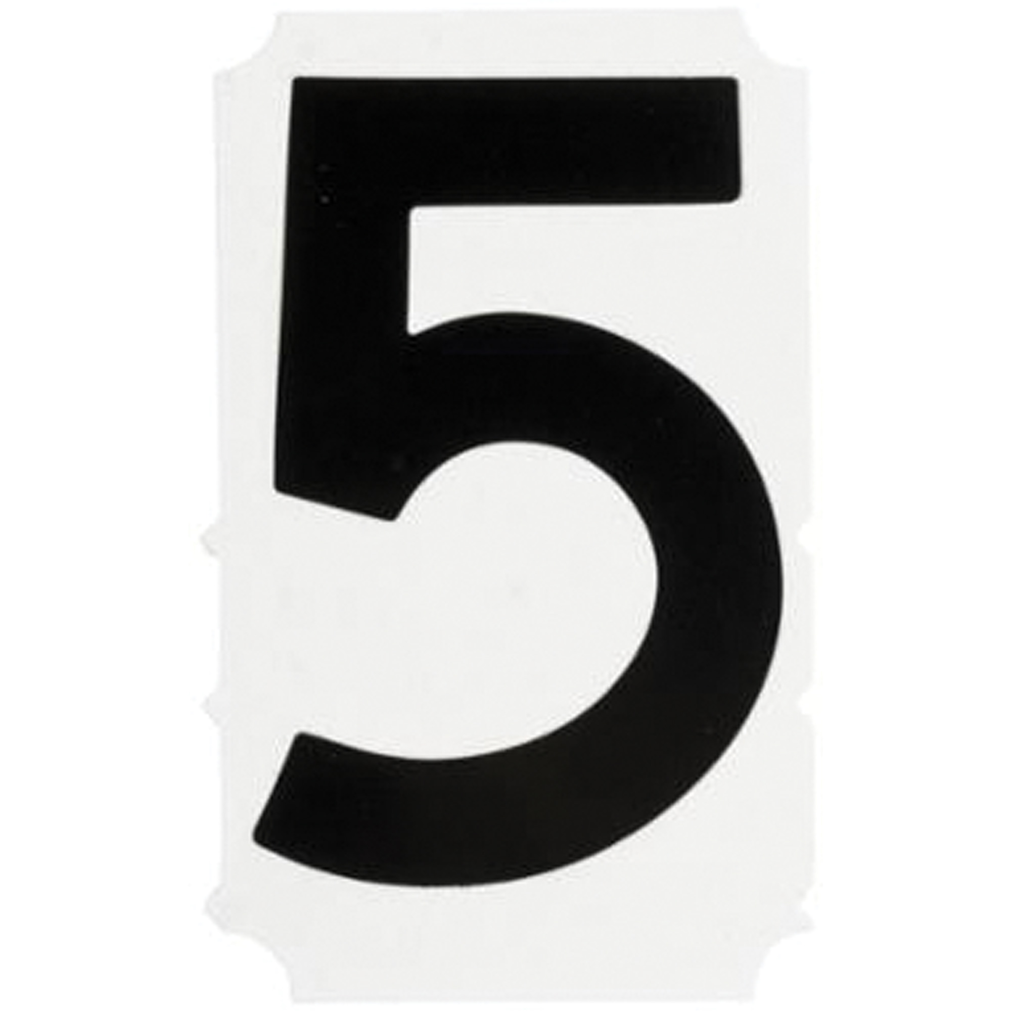 BRADY Quick-Align® Individual Gothic Number and Letter Labels SZ983 ...