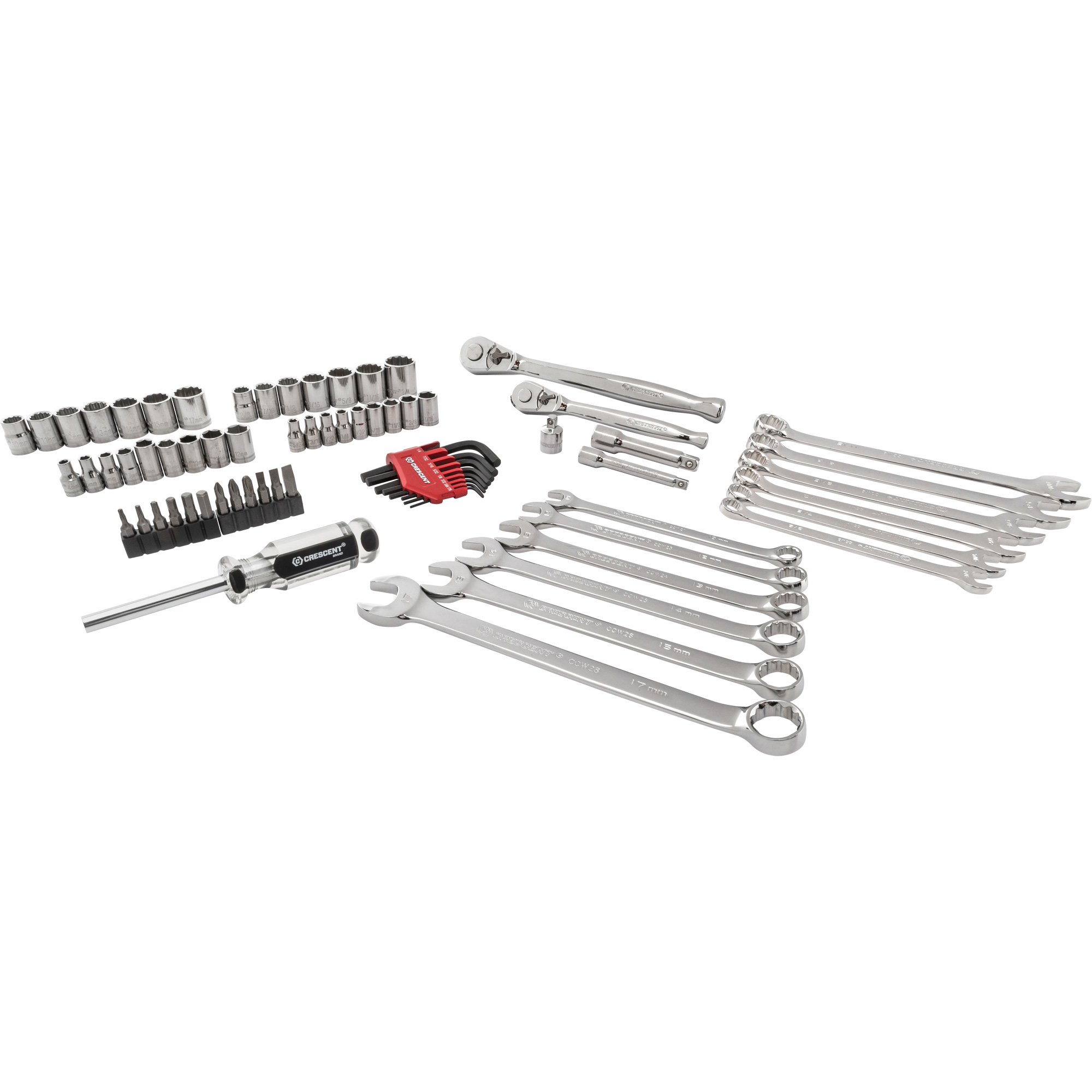 Crescent CTK70MPN Mechanics Tool Set - 70 Pcs.