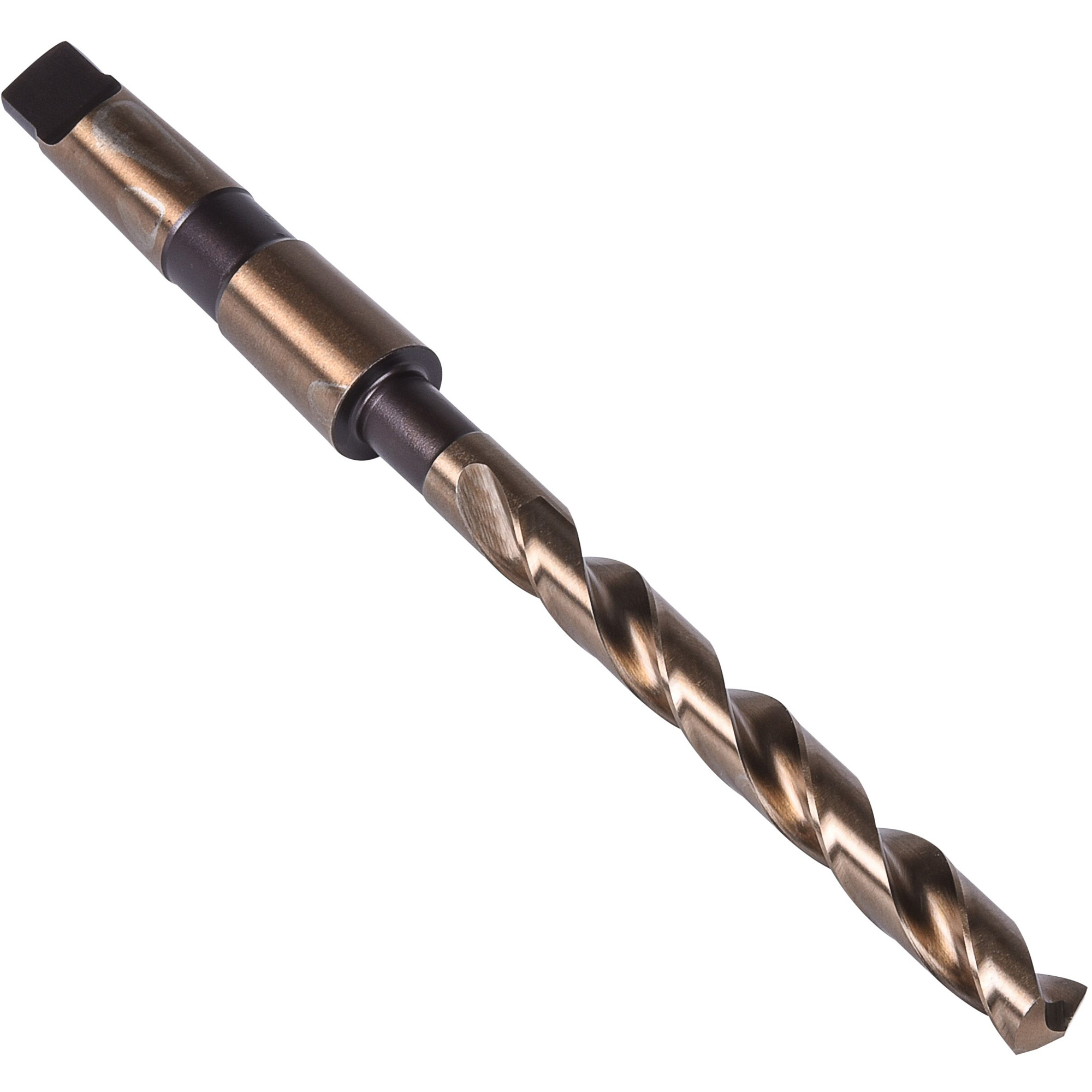 PRECISION Heavy-Duty Taper Shank Drill Bit, 3/4", High Speed Cobalt, 5 ...