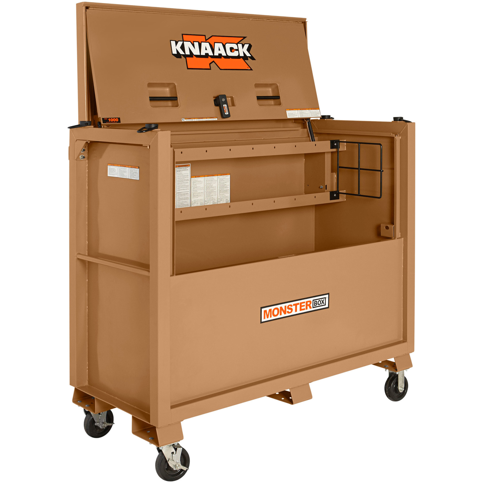 Knaack 1000 Coffre Piano Monster BoxMC, 66" la x 30" p x 54-1/2" h, Beige