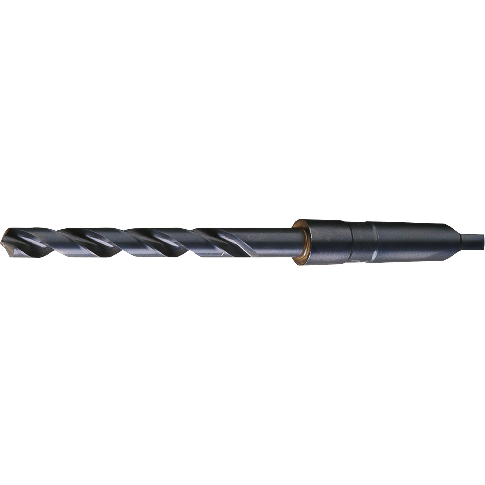 CLE-FORCE Morse Taper Shank Drill Bit, 1.75", High Speed Steel, 118 ...