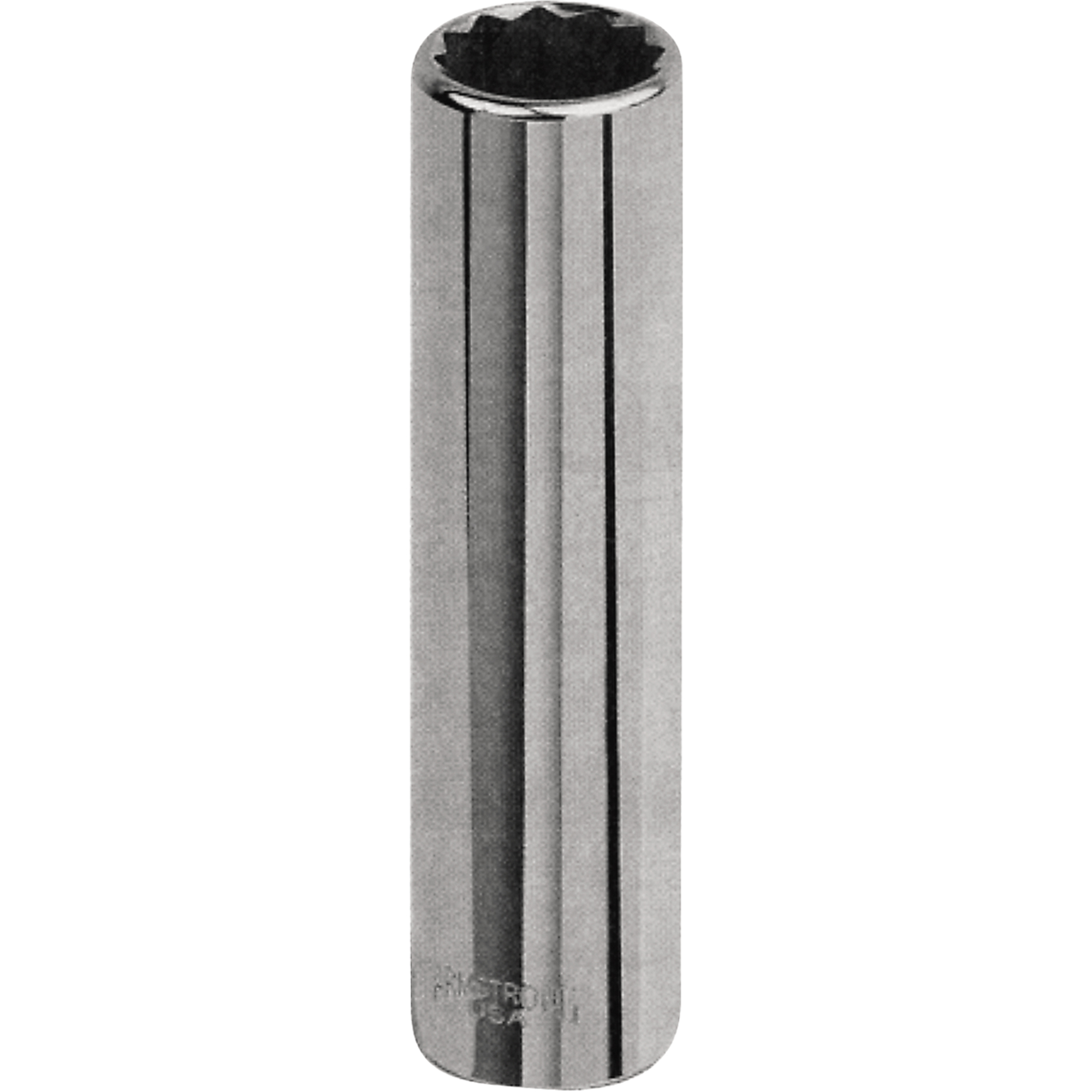ARMSTRONG TOOLS Metric Deep Length Sockets, 6 mm, 3/8" Drive, 50.8 mm L ...