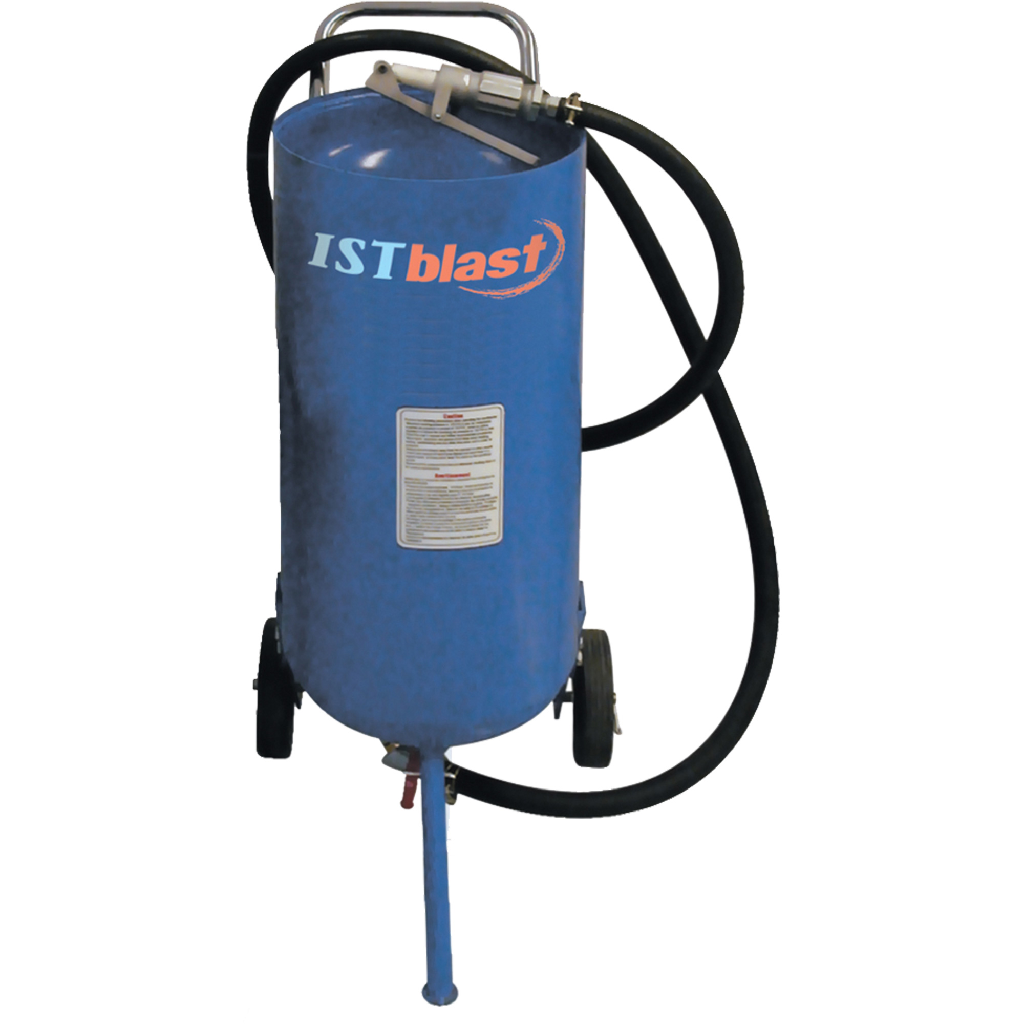 IST SURFACE 80-lb Capacity Portable Blaster, 20 CFM, 80 lbs. Tank ...