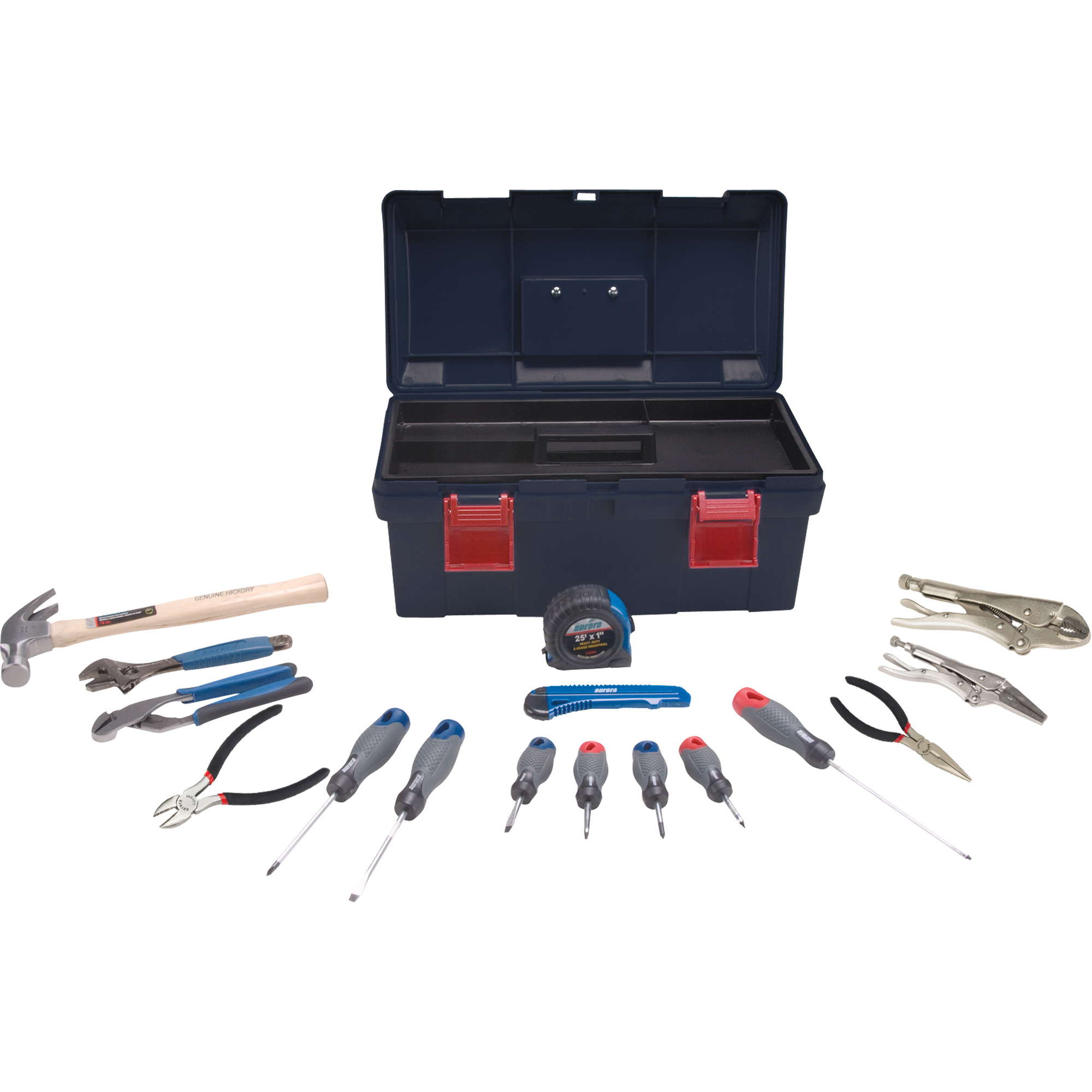 AURORA TOOLS 17-Piece Basic Tool Set TLV075 | Shop Industrial Tool Set ...