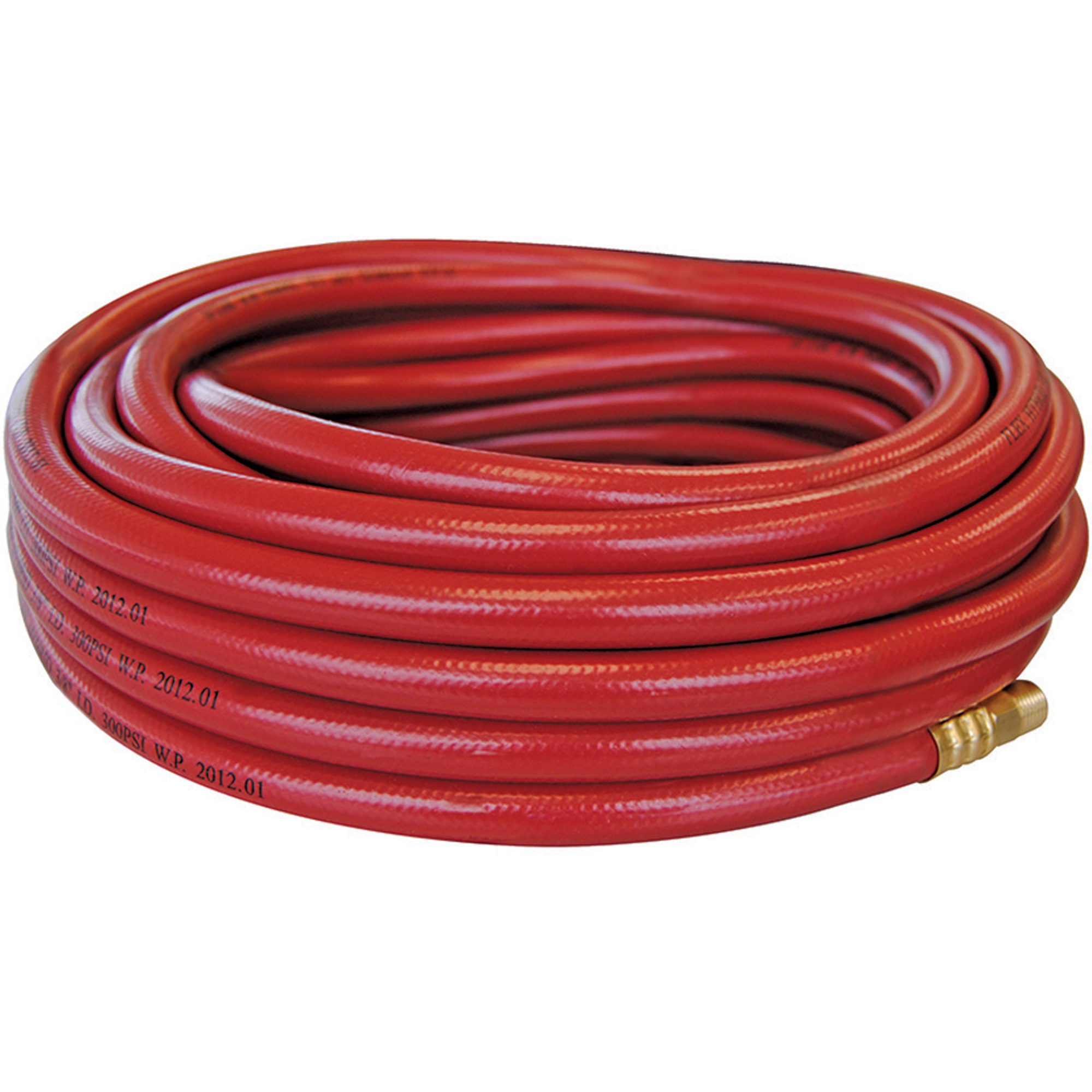 Topring 70.419 Flexhybrid Air Hoses With Fittings, 1/2" x 50', 300 psi ...