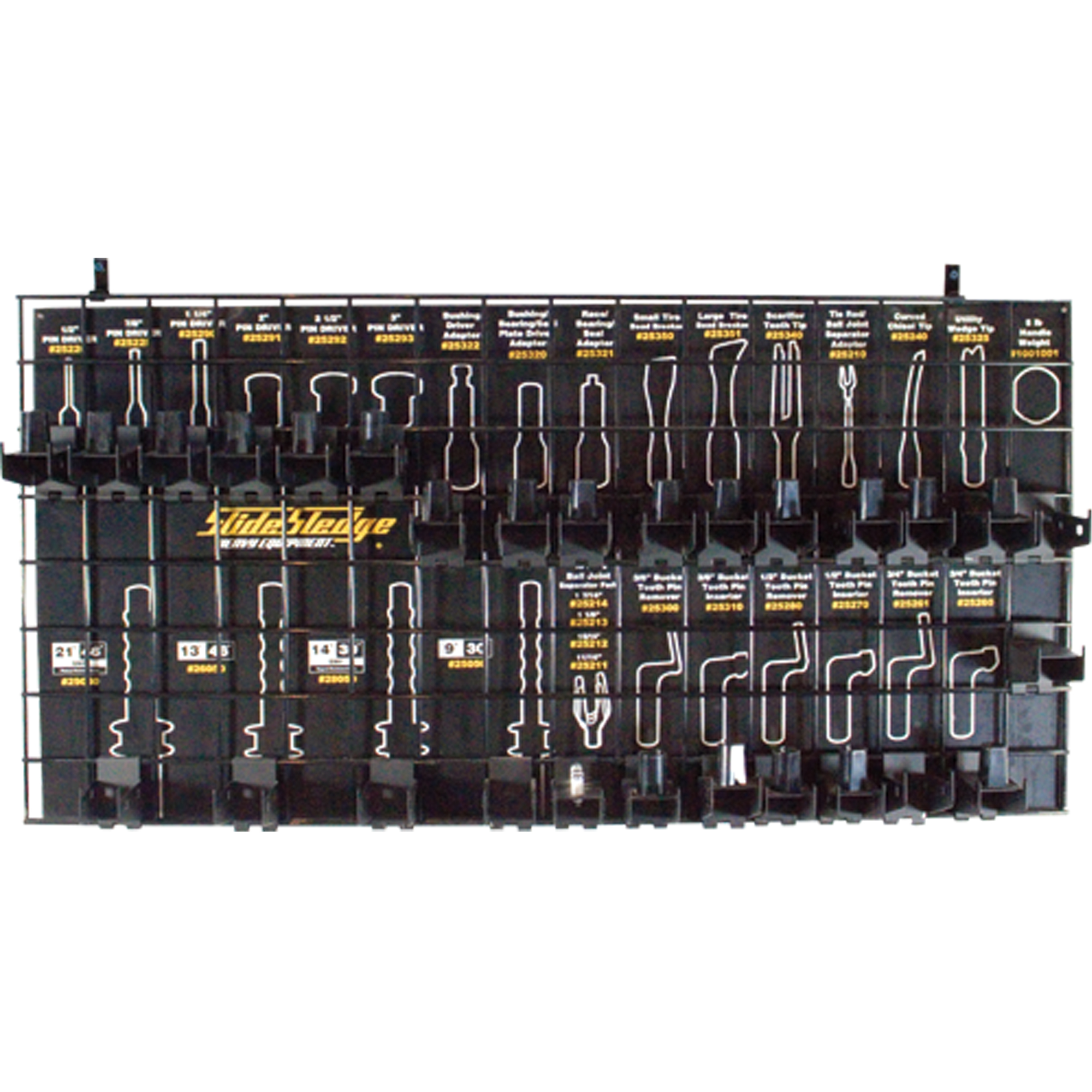 Slide Sledge 211608 Heavy Equipment Master Kit with Display