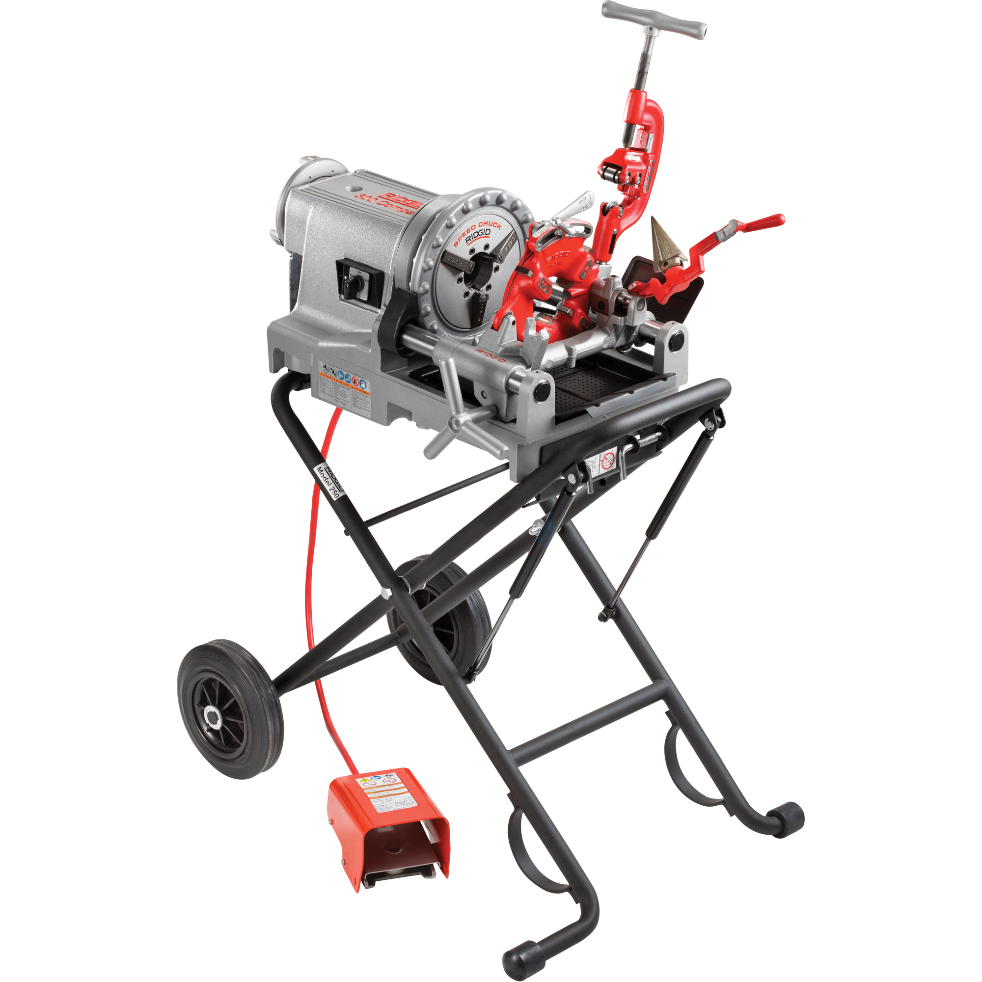 RIDGID Compact Threading Machine # 300 TRX221 (75602) | Shop Power ...