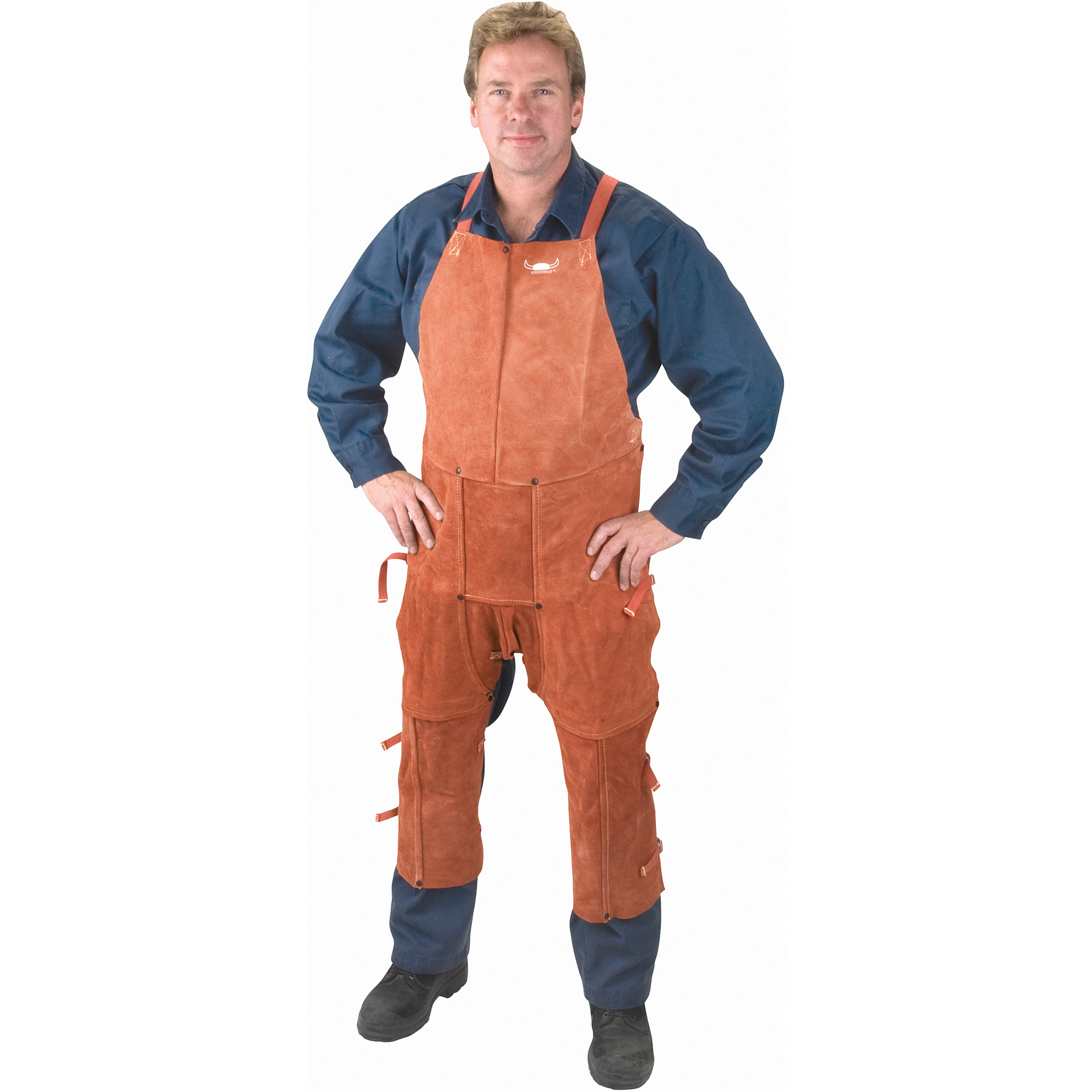 WELD-MATE Leather Split Leg Apron & Chaps TTU396 | Shop Welding Apron ...