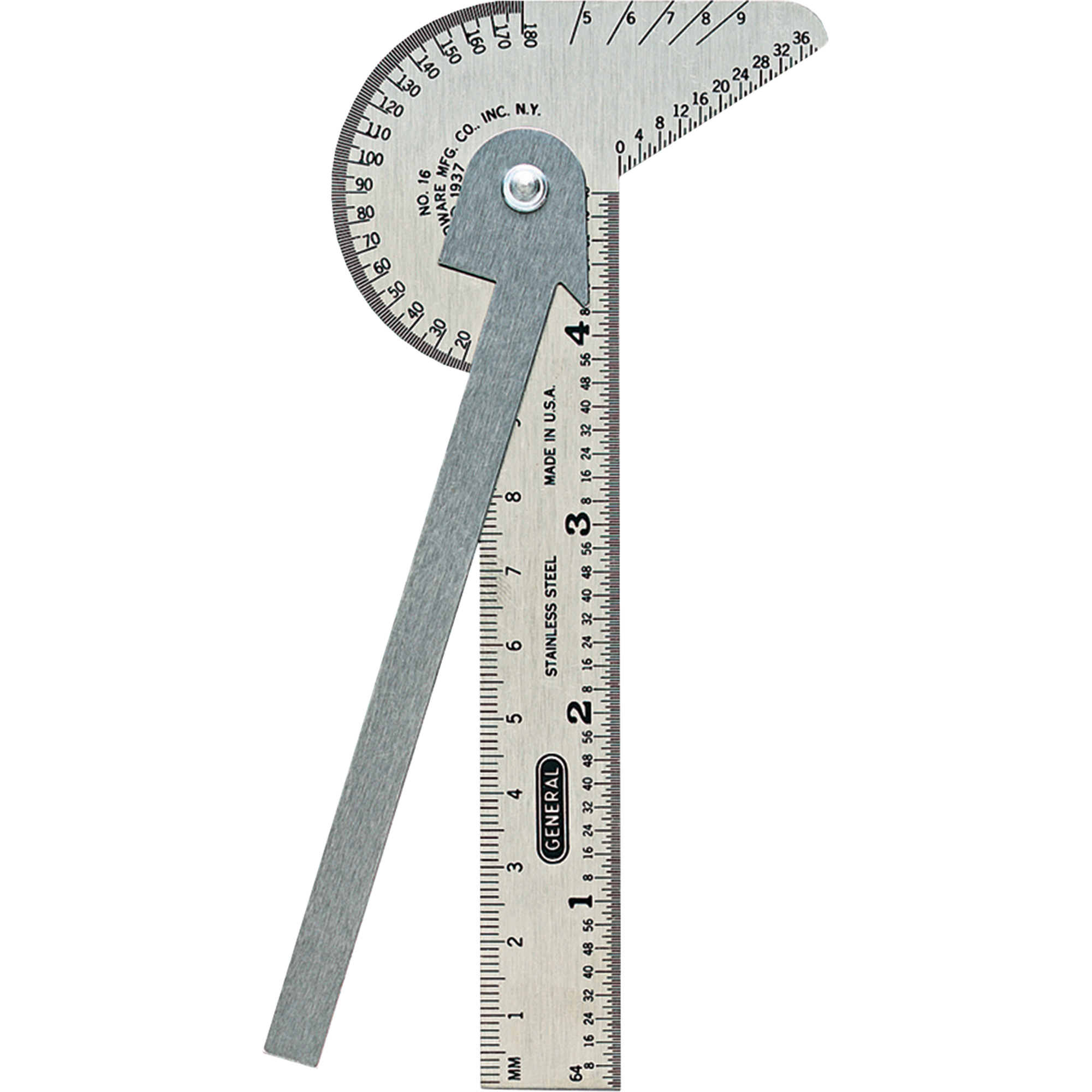 General Tools 16ME Multi-Use Ruler and Gauge